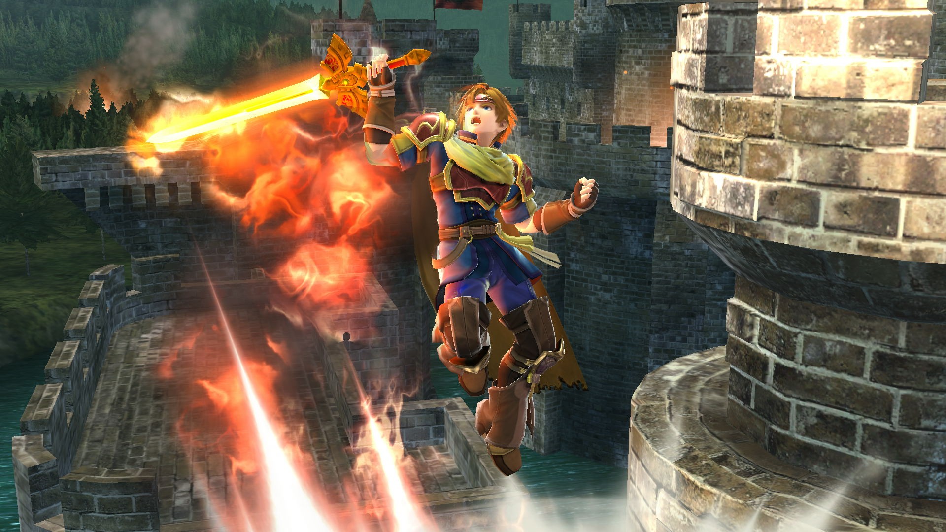 Isaac Based Roy Mod for Super Smash Bros. (Wii U) | SSB4U Mods