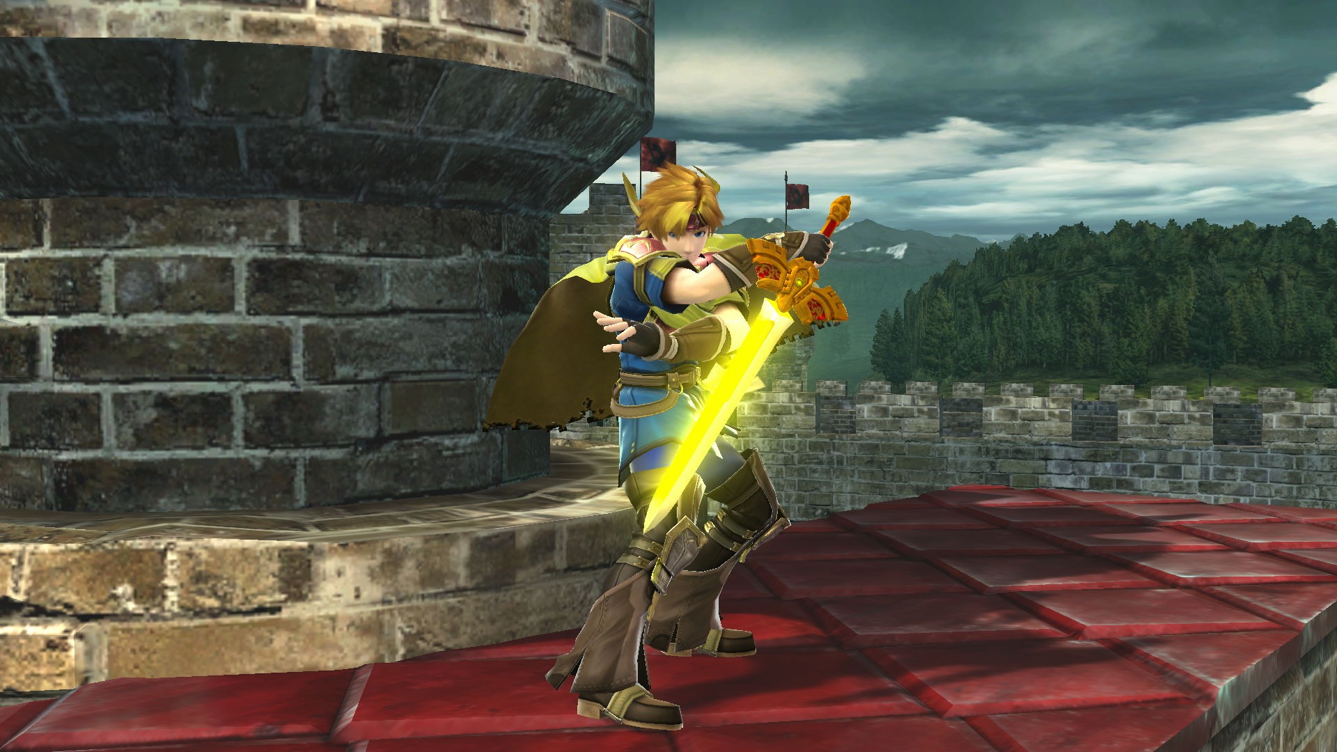 Isaac Based Roy Mod for Super Smash Bros. (Wii U) | SSB4U Mods