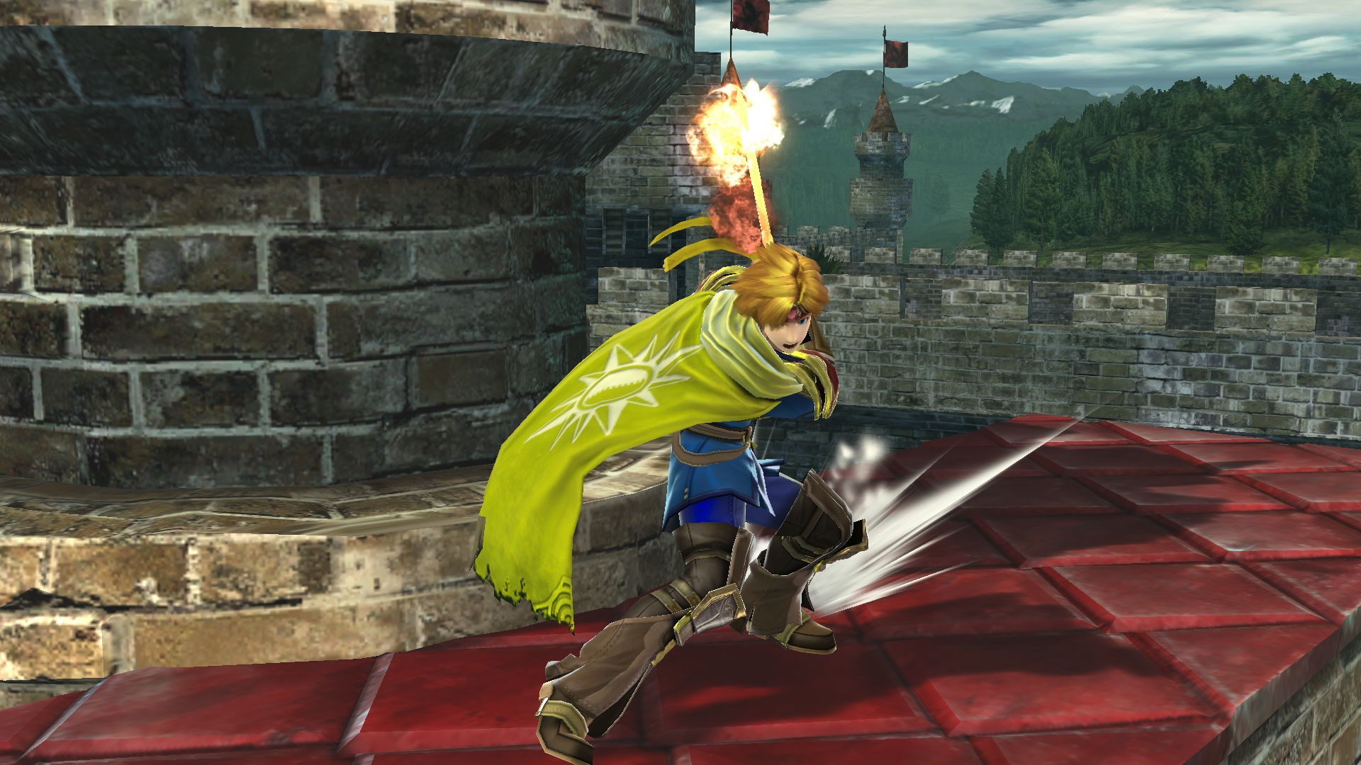 Isaac Based Roy Mod for Super Smash Bros. (Wii U) | SSB4U Mods