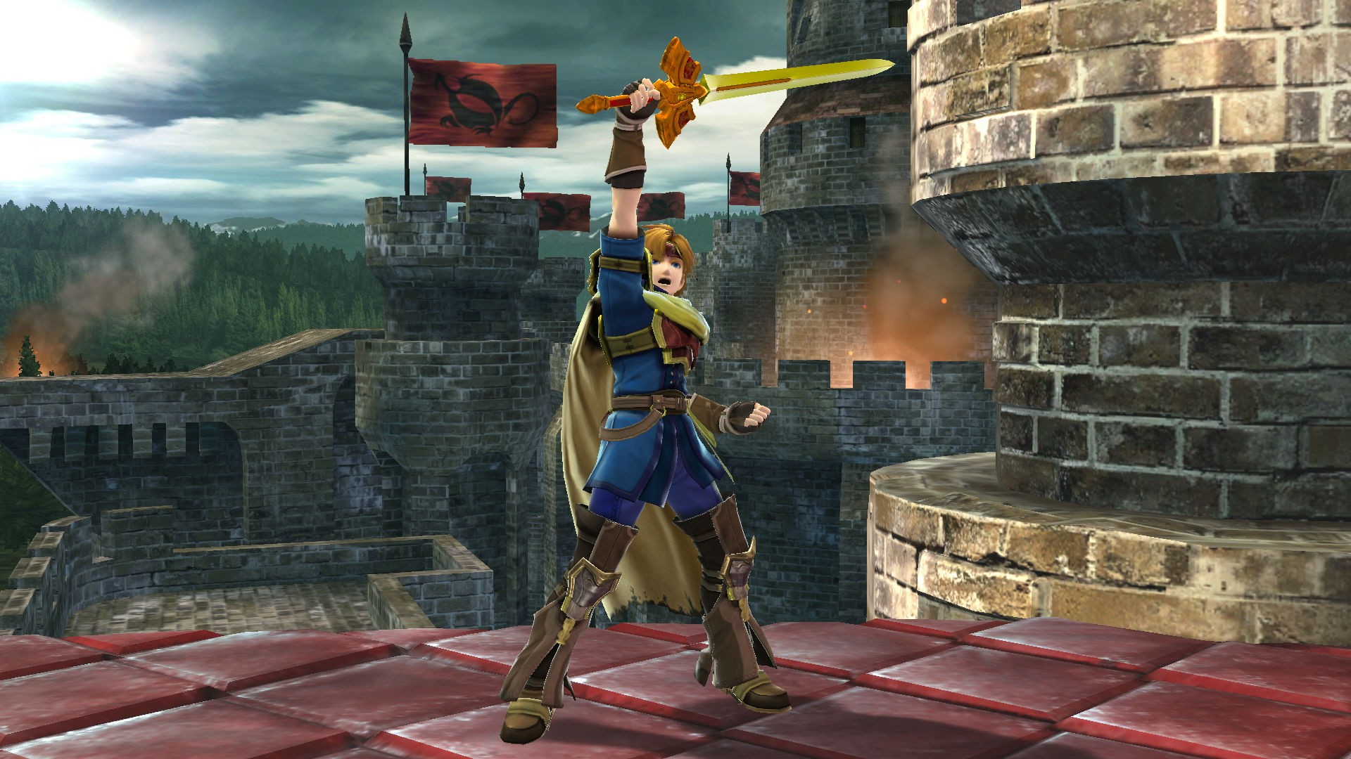 Isaac Based Roy Mod for Super Smash Bros. (Wii U) | SSB4U Mods