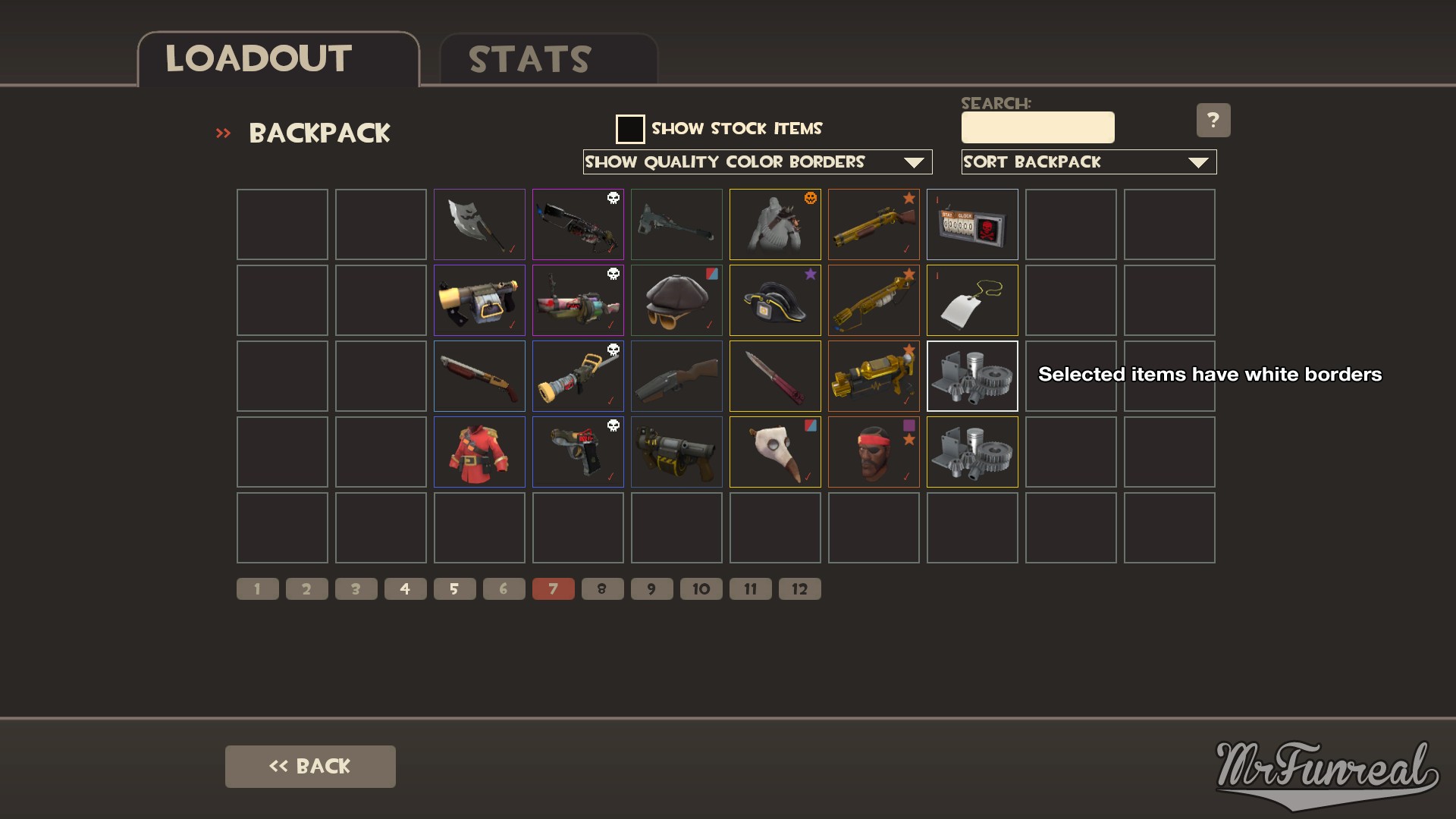 Minimalistic Backpack/Loadout Mod for Team Fortress 2 | TF2 Mods