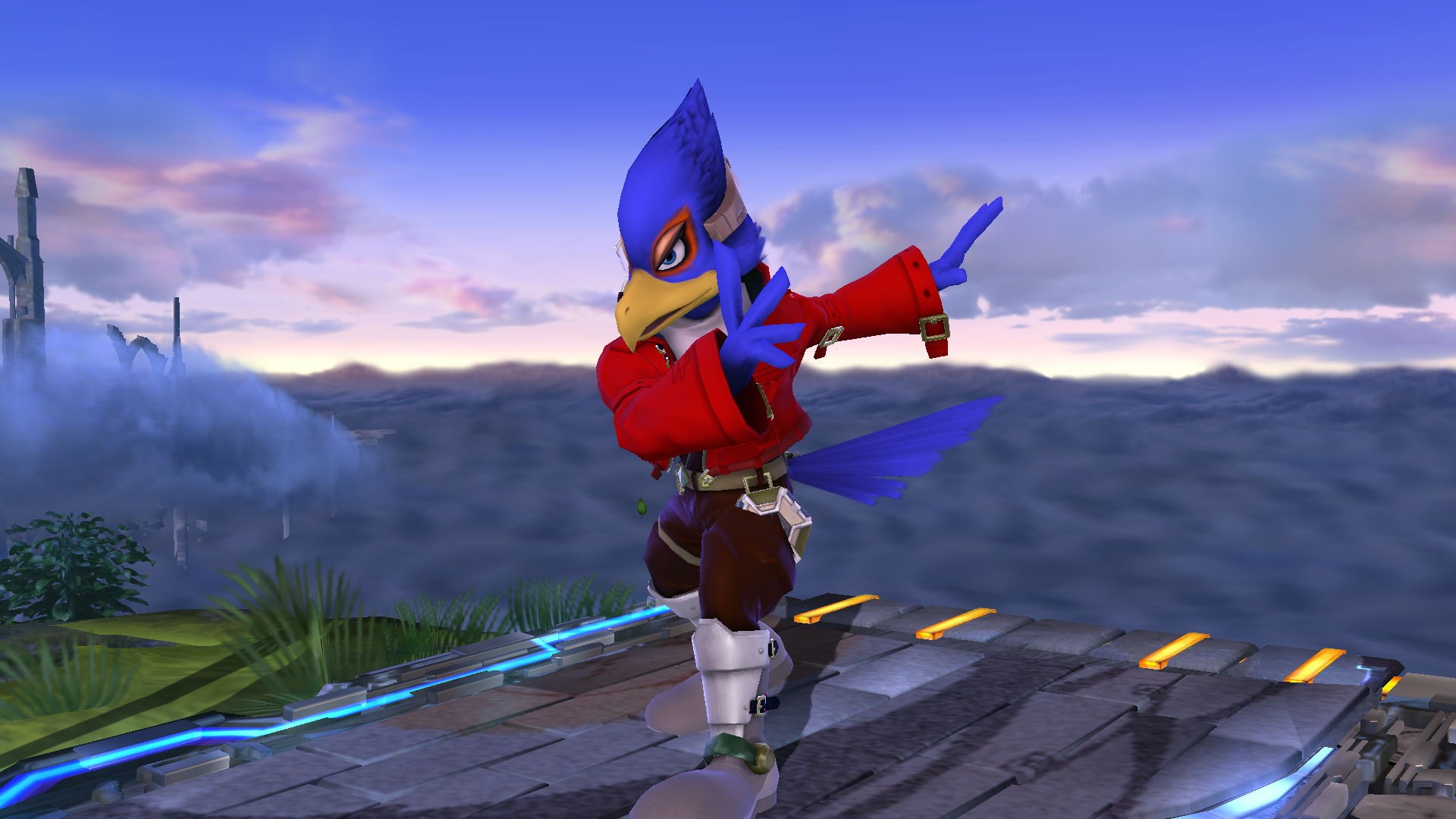 Melee Red Falco [Super Smash Bros. (Wii U)] [Mods]