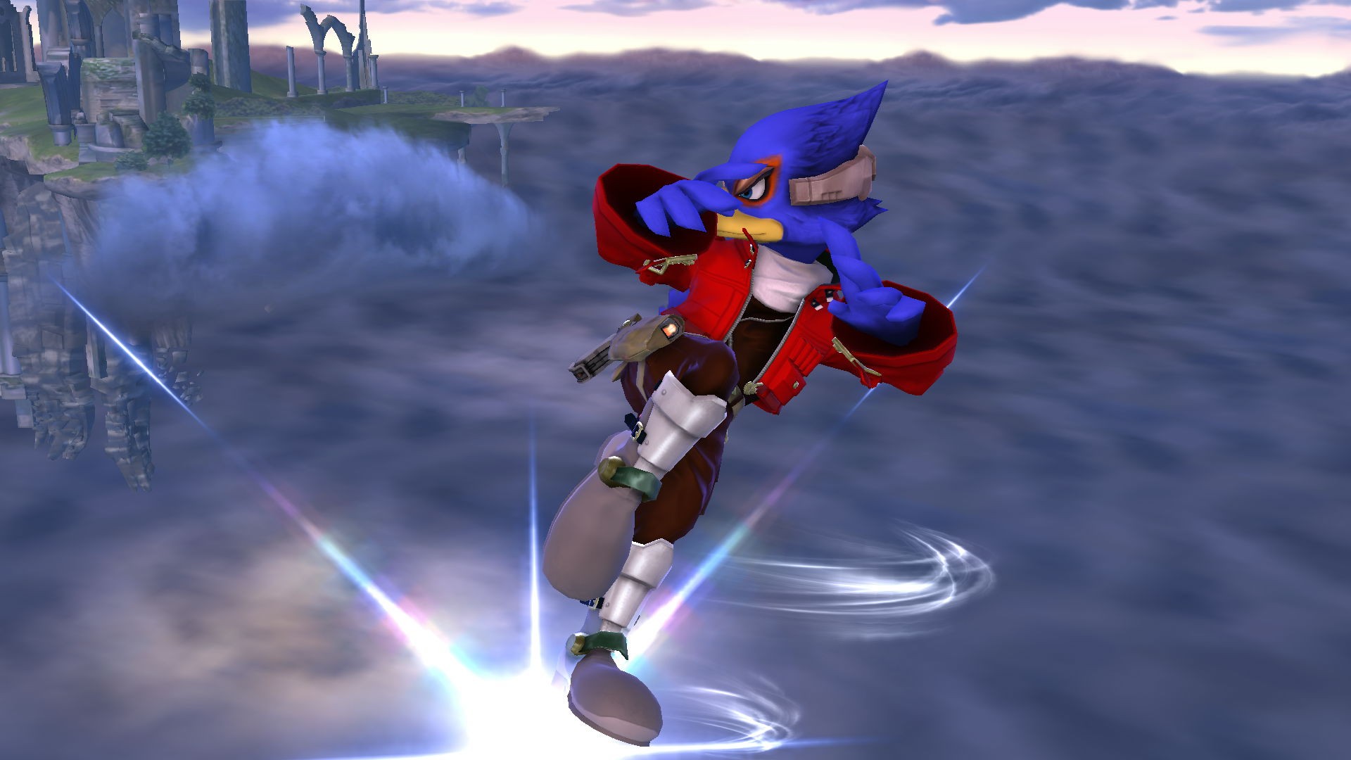 Melee Red Falco [Super Smash Bros. (Wii U)] [Mods]