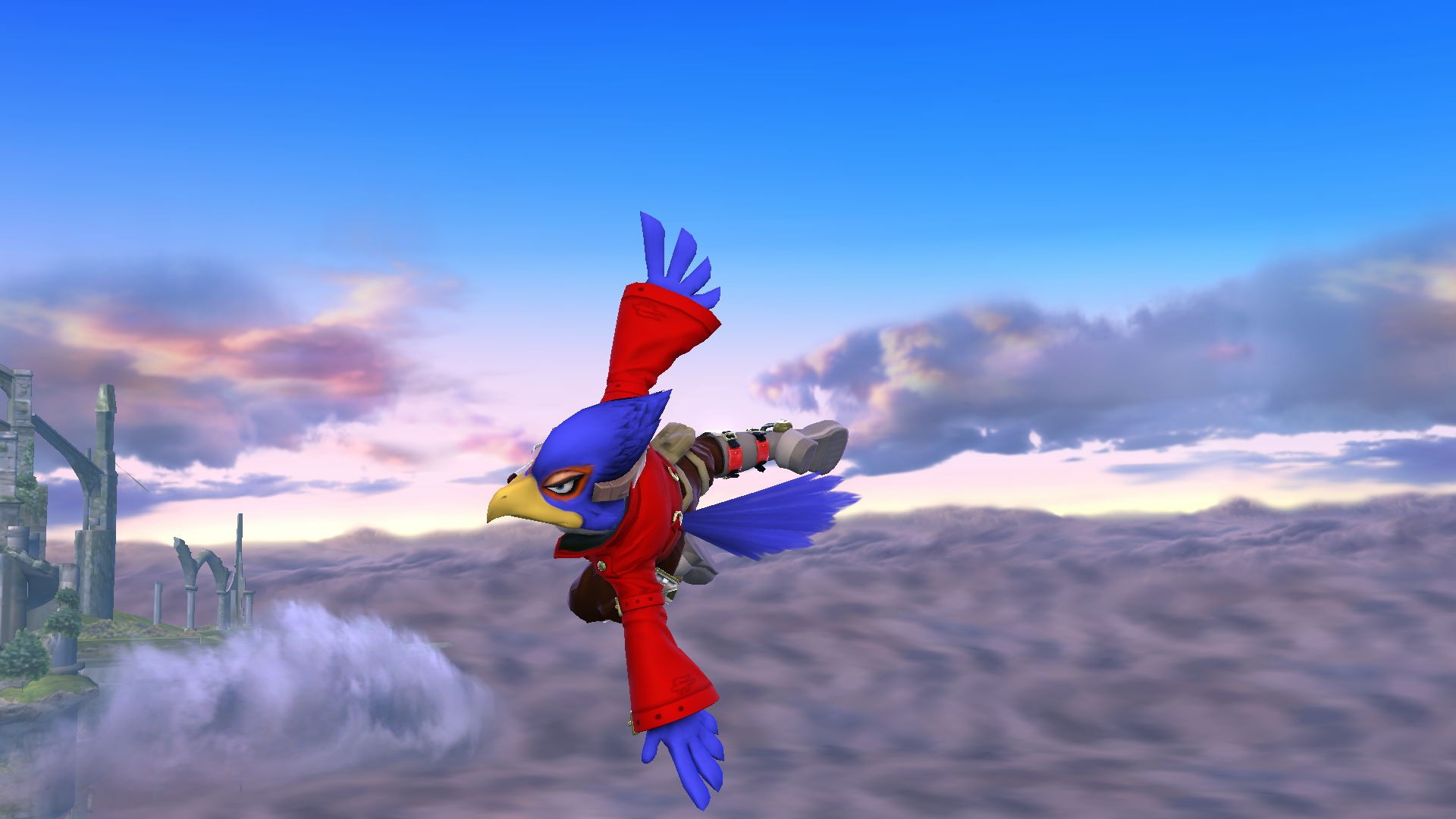 Melee Red Falco [Super Smash Bros. (Wii U)] [Mods]