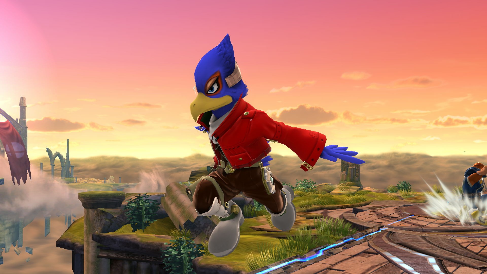Melee Red Falco [Super Smash Bros. (Wii U)] [Mods]