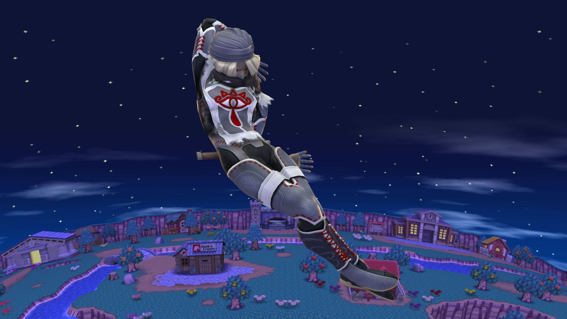 Dark Sheik [Super Smash Bros. (Wii U)] [Mods]