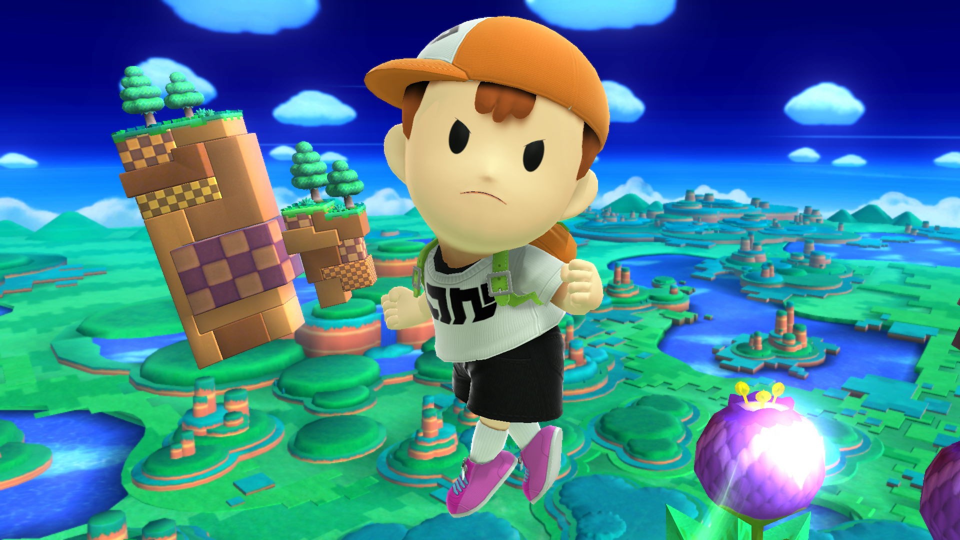 Inkling Girl Ness Mod for Super Smash Bros. (Wii U) | SSB4U Mods