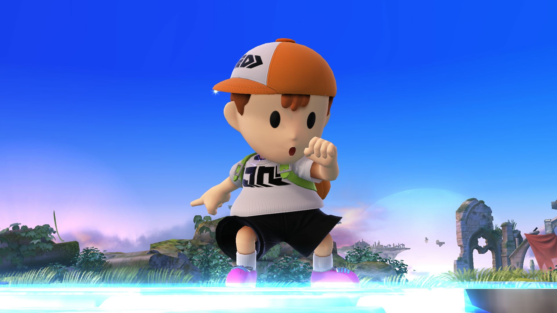 Inkling Girl Ness Mod for Super Smash Bros. (Wii U) | SSB4U Mods
