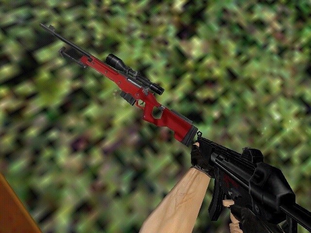 Red AWP for CS 1.6 Mod for Counter-Strike 1.6 | CS1.6 Mods