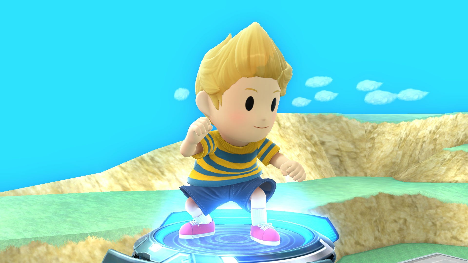 Ness themed Lucas [Super Smash Bros. (Wii U)] [Mods]