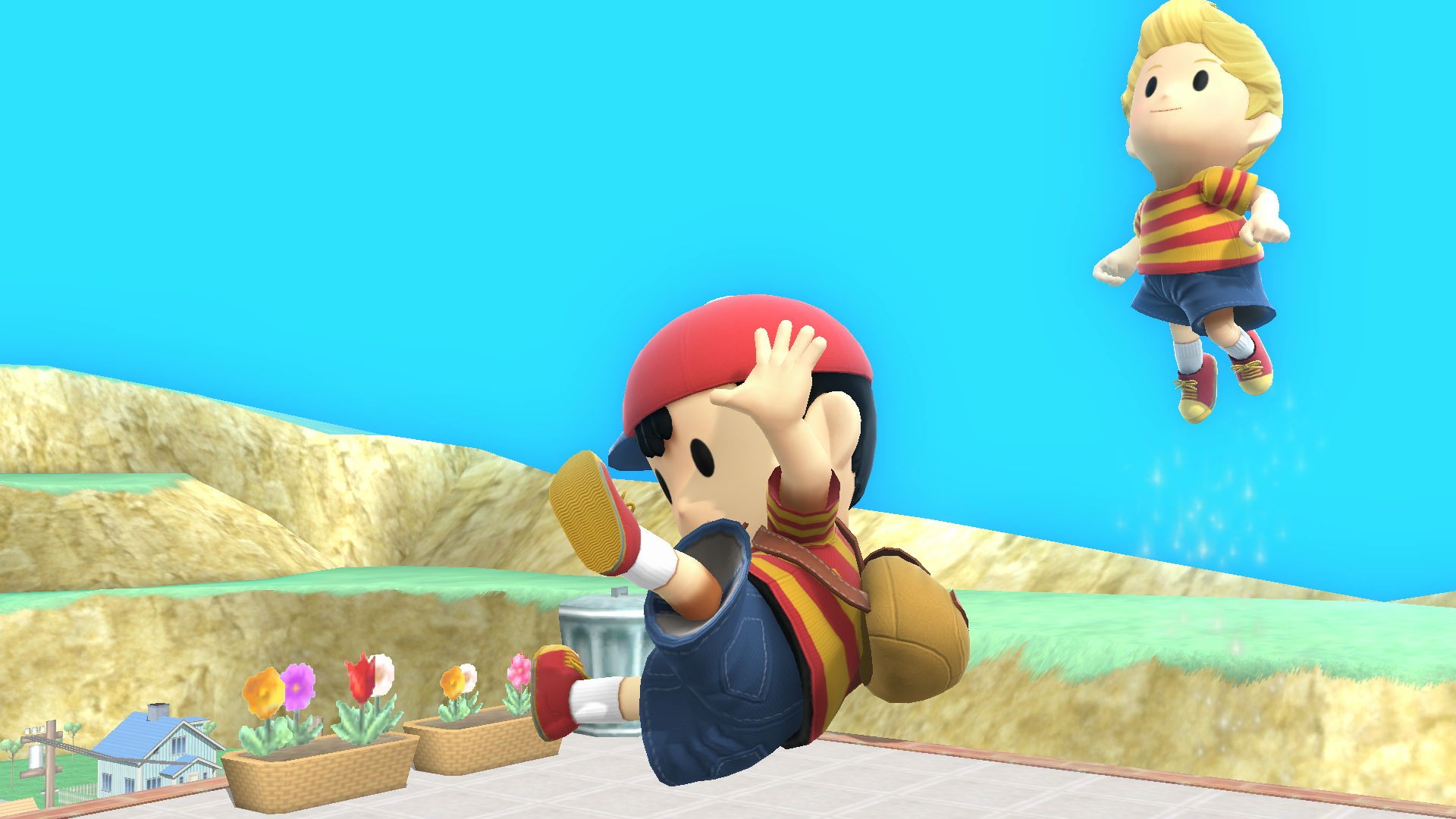Lucas themed Ness [Super Smash Bros. (Wii U)] [Mods]