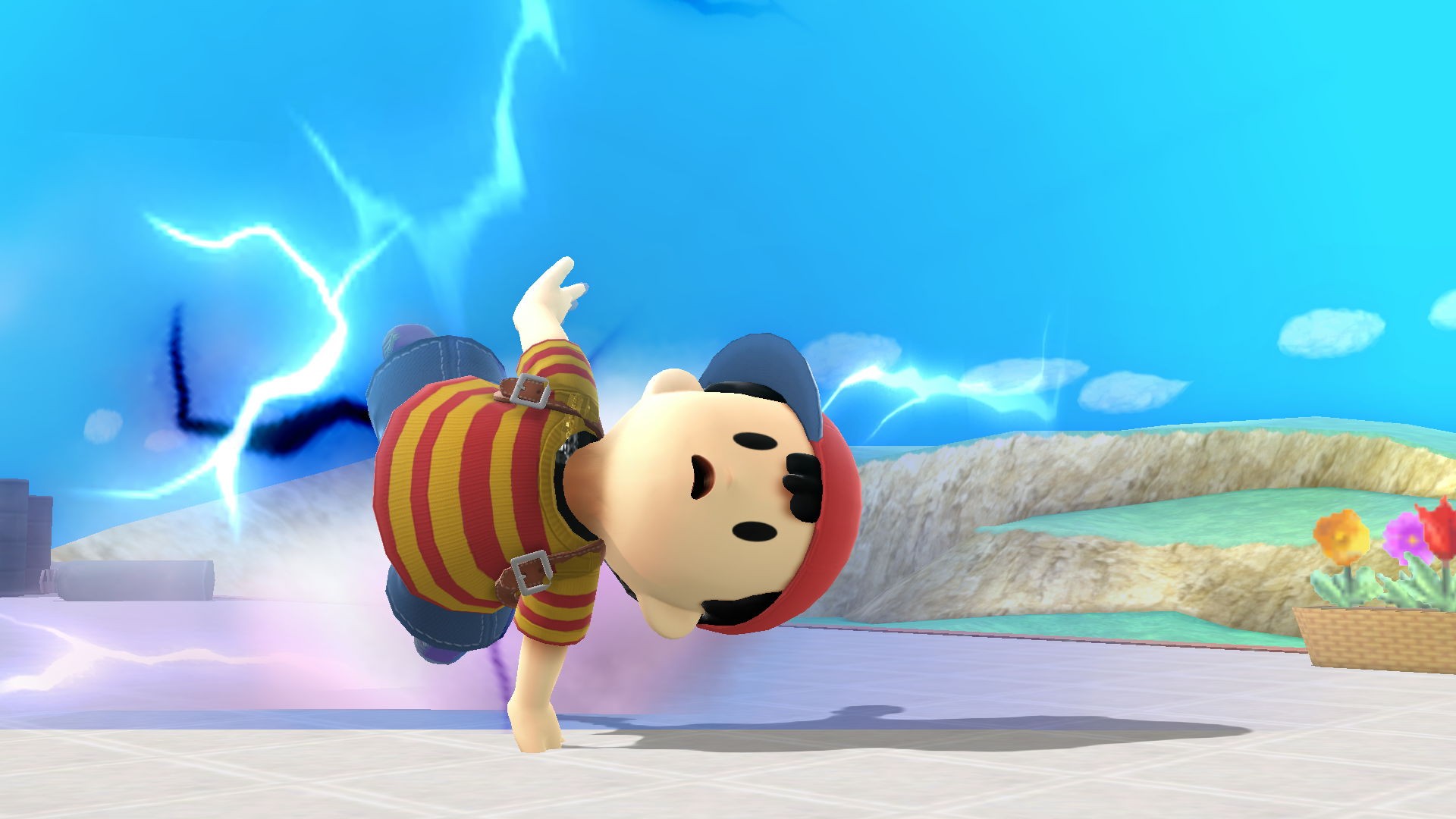 Lucas themed Ness [Super Smash Bros. (Wii U)] [Mods]