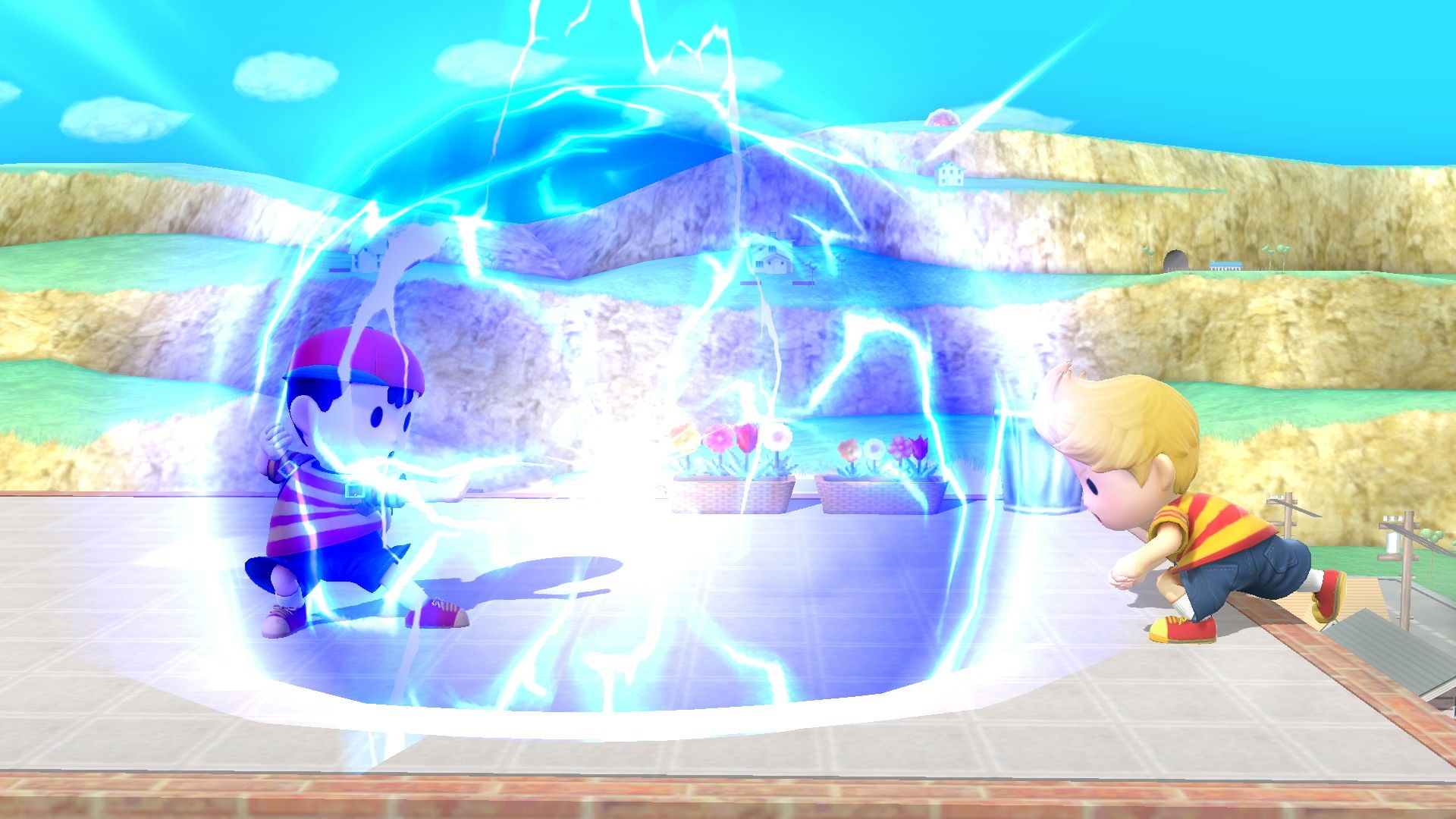 Lucas themed Ness [Super Smash Bros. (Wii U)] [Mods]