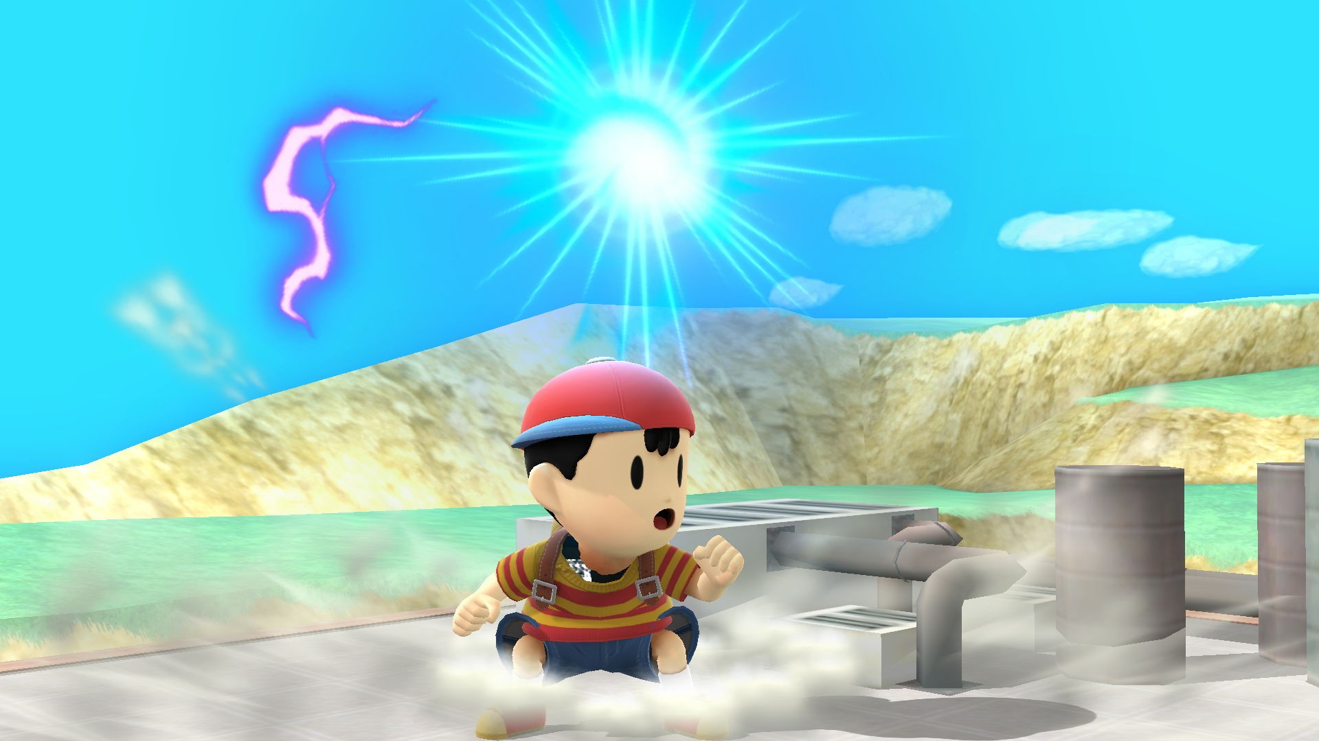 Lucas themed Ness [Super Smash Bros. (Wii U)] [Mods]