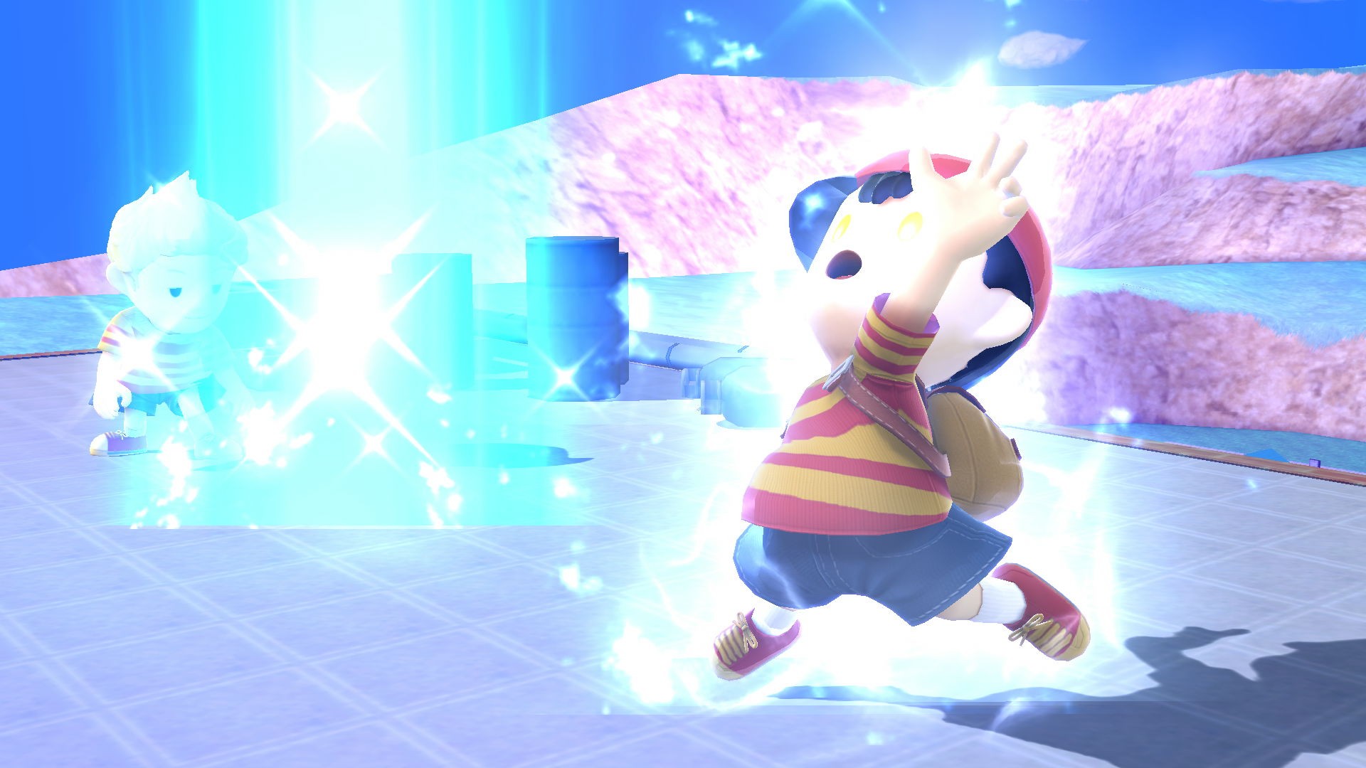 Lucas themed Ness [Super Smash Bros. (Wii U)] [Mods]