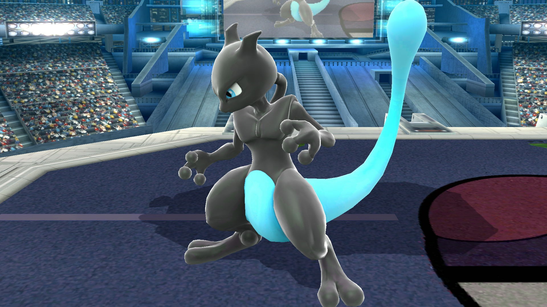 Black and Blue Mewtwo Mod for Super Smash Bros. (Wii U) | SSB4U Mods
