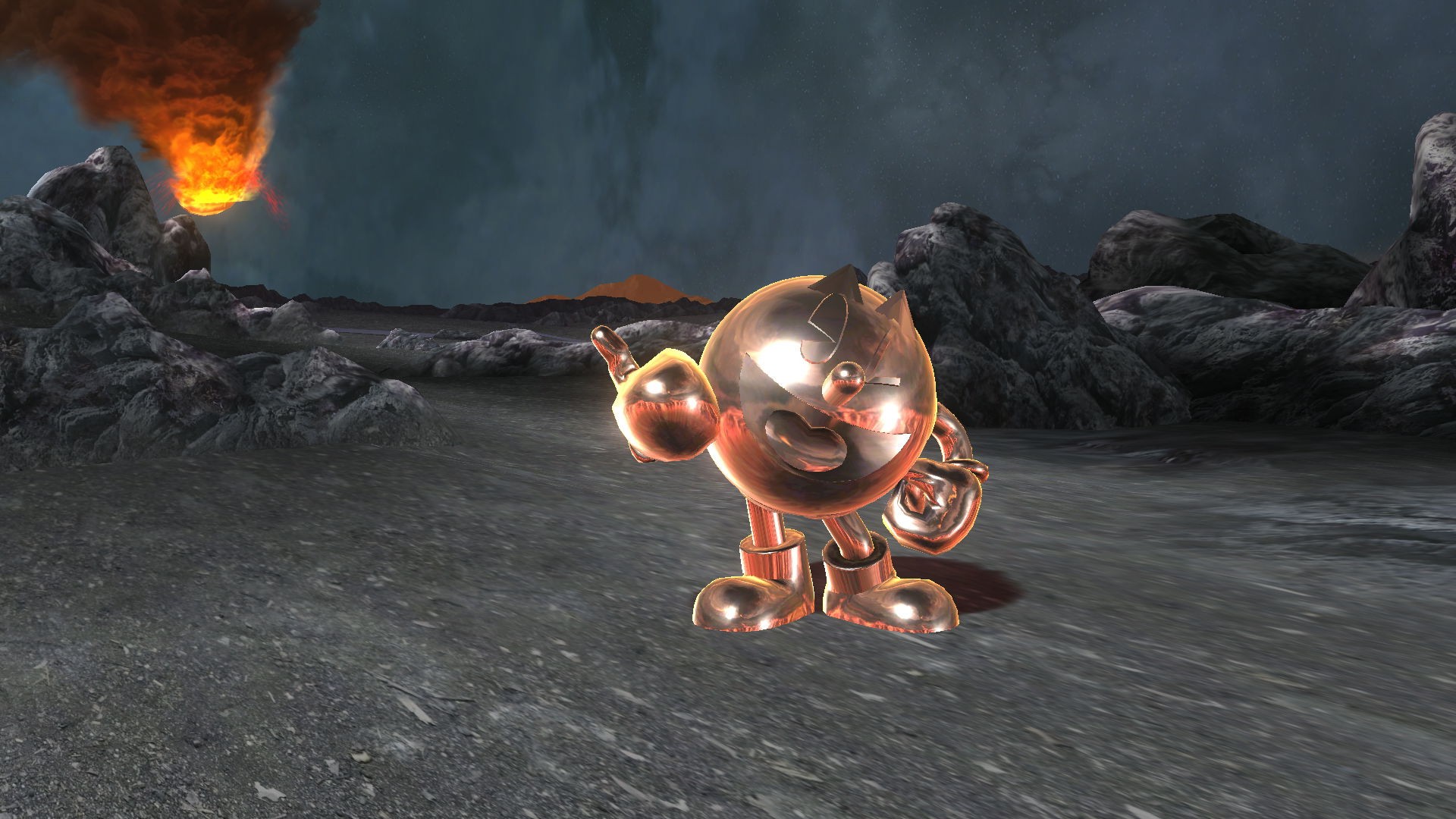 Metal Pacman [Super Smash Bros. (Wii U)] [Mods]