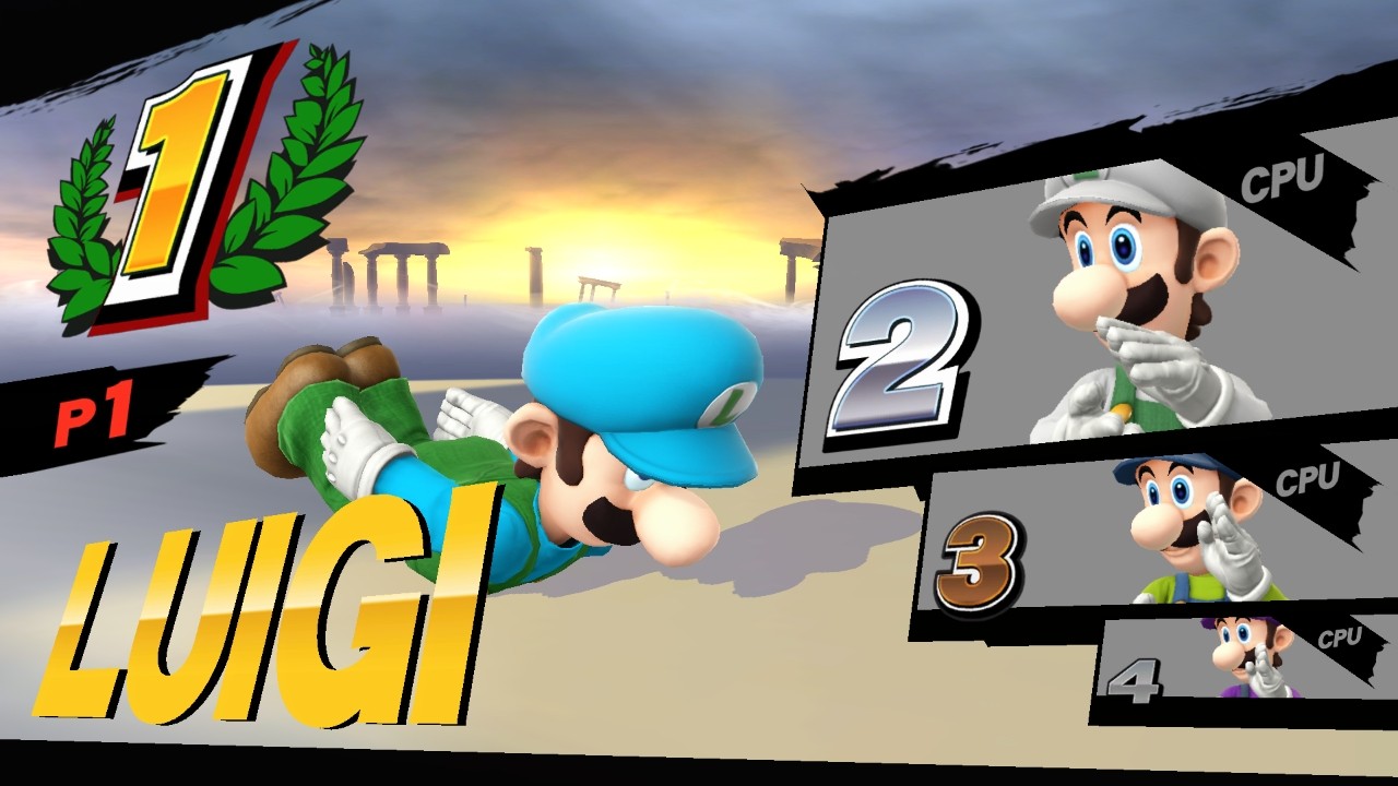 Ice Luigi [Super Smash Bros. (Wii U)] [Mods]