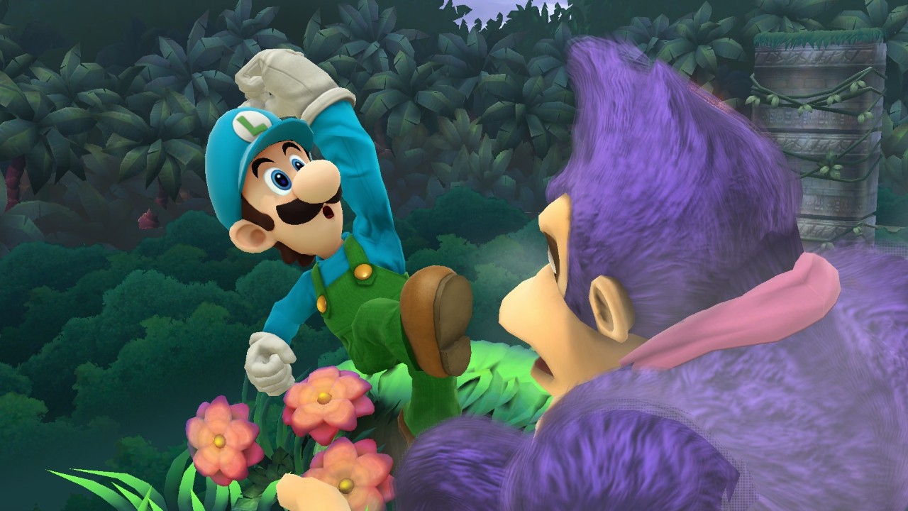 Ice Luigi [Super Smash Bros. (Wii U)] [Mods]