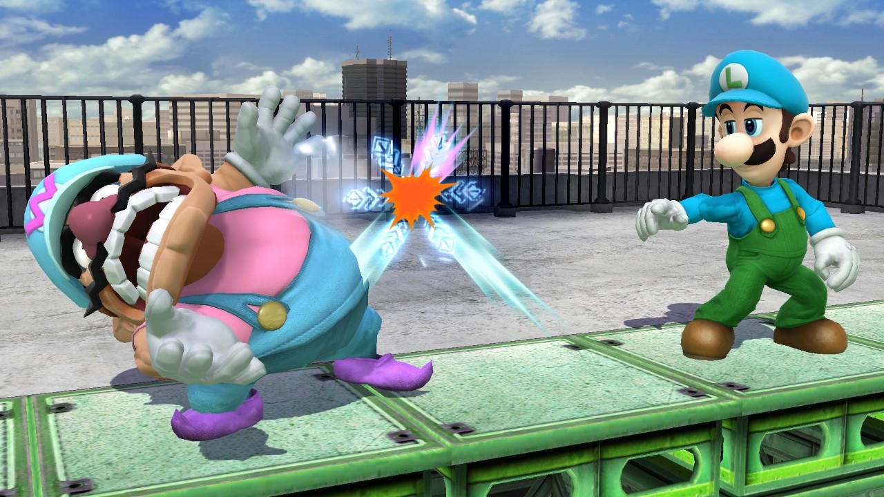 Ice Luigi [Super Smash Bros. (Wii U)] [Mods]