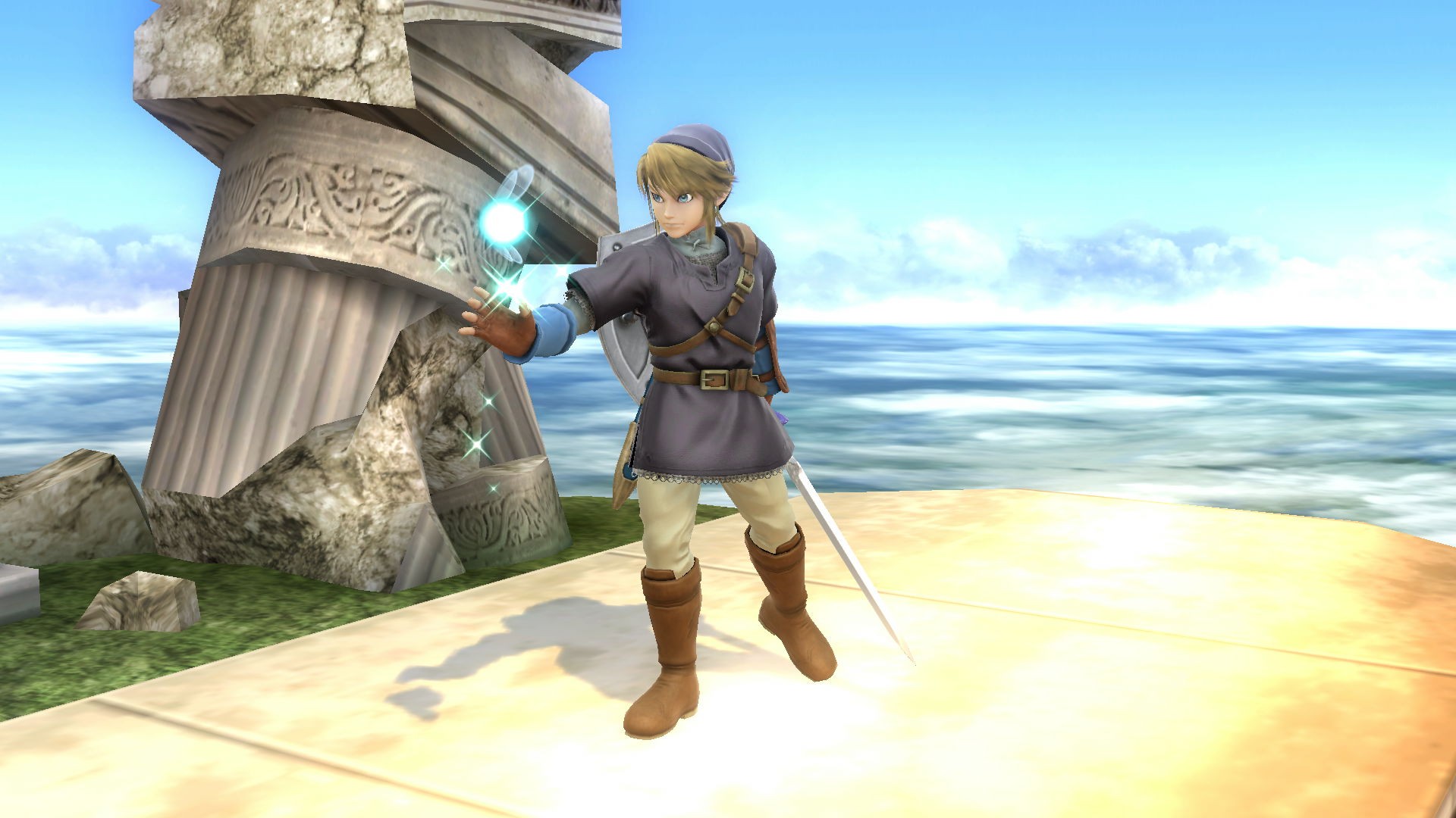 Human looking Black link/Toon Link [Super Smash Bros. (Wii U)] [Mods]