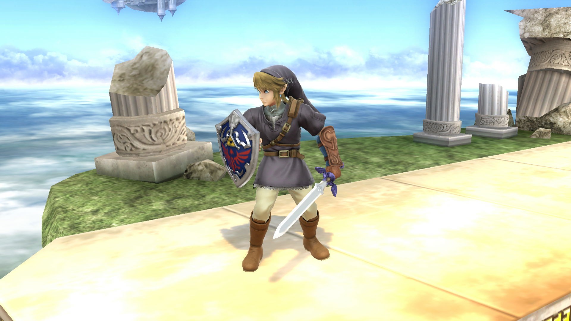 Human looking Black link/Toon Link [Super Smash Bros. (Wii U)] [Mods]