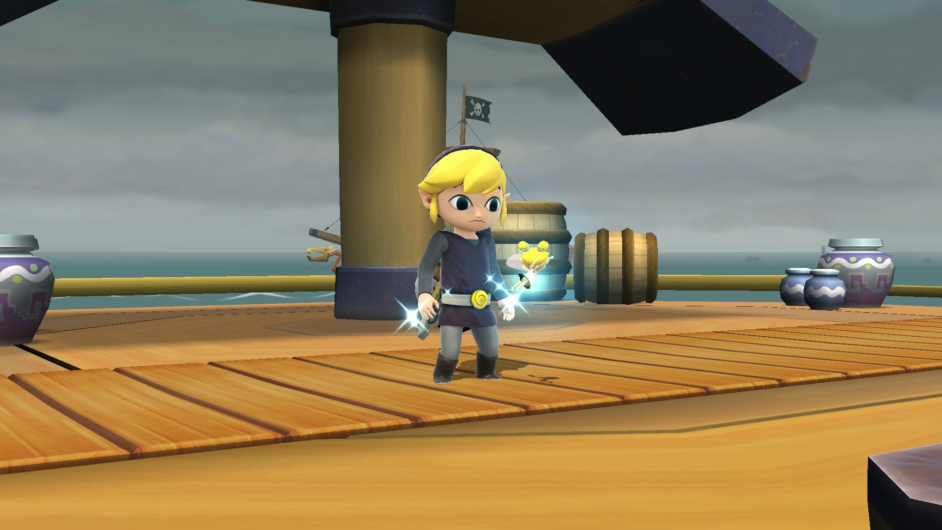 Human looking Black link/Toon Link [Super Smash Bros. (Wii U)] [Mods]