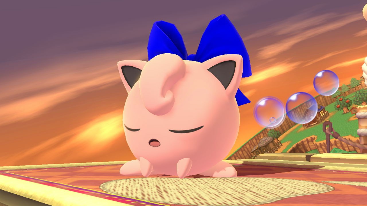 Blue Ribbon Jigglypuff [Super Smash Bros. (Wii U)] [Mods]