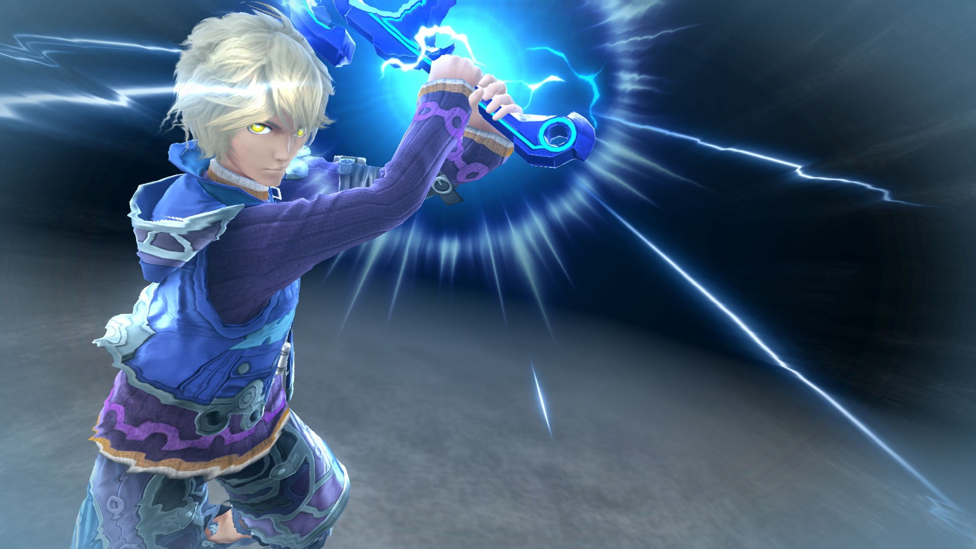 Shulk's Blue Armour [Super Smash Bros. (Wii U)] [Mods]