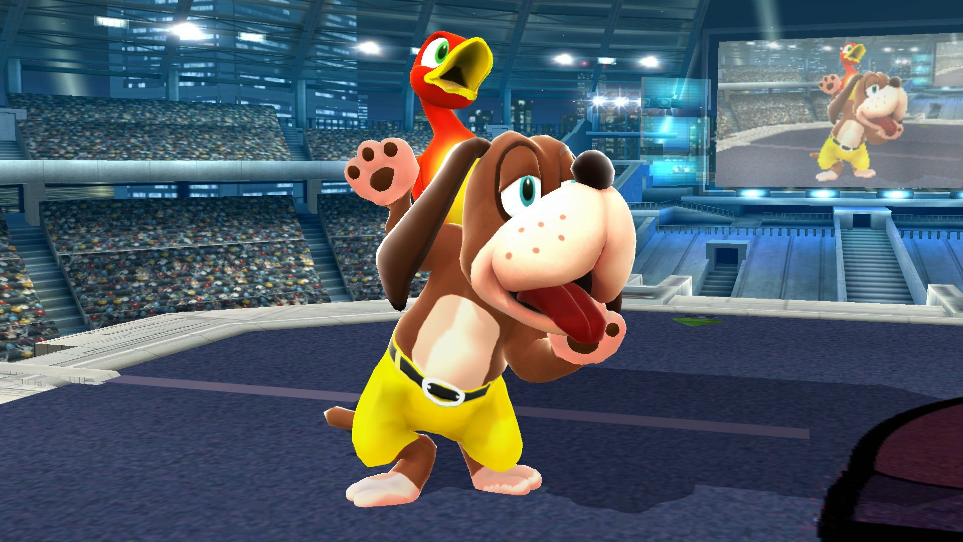 Banjo Kazooie Duck Hunt Dog (CSPs Added) [Super Smash Bros. (Wii U)] [Mods]