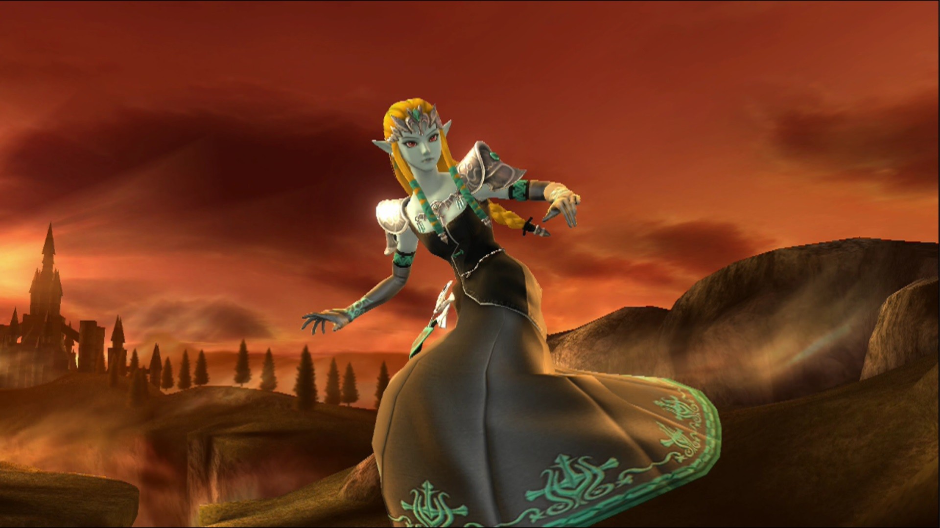Midna skin for Zelda (re uploaded) Mod for Super Smash Bros. (Wii U ...
