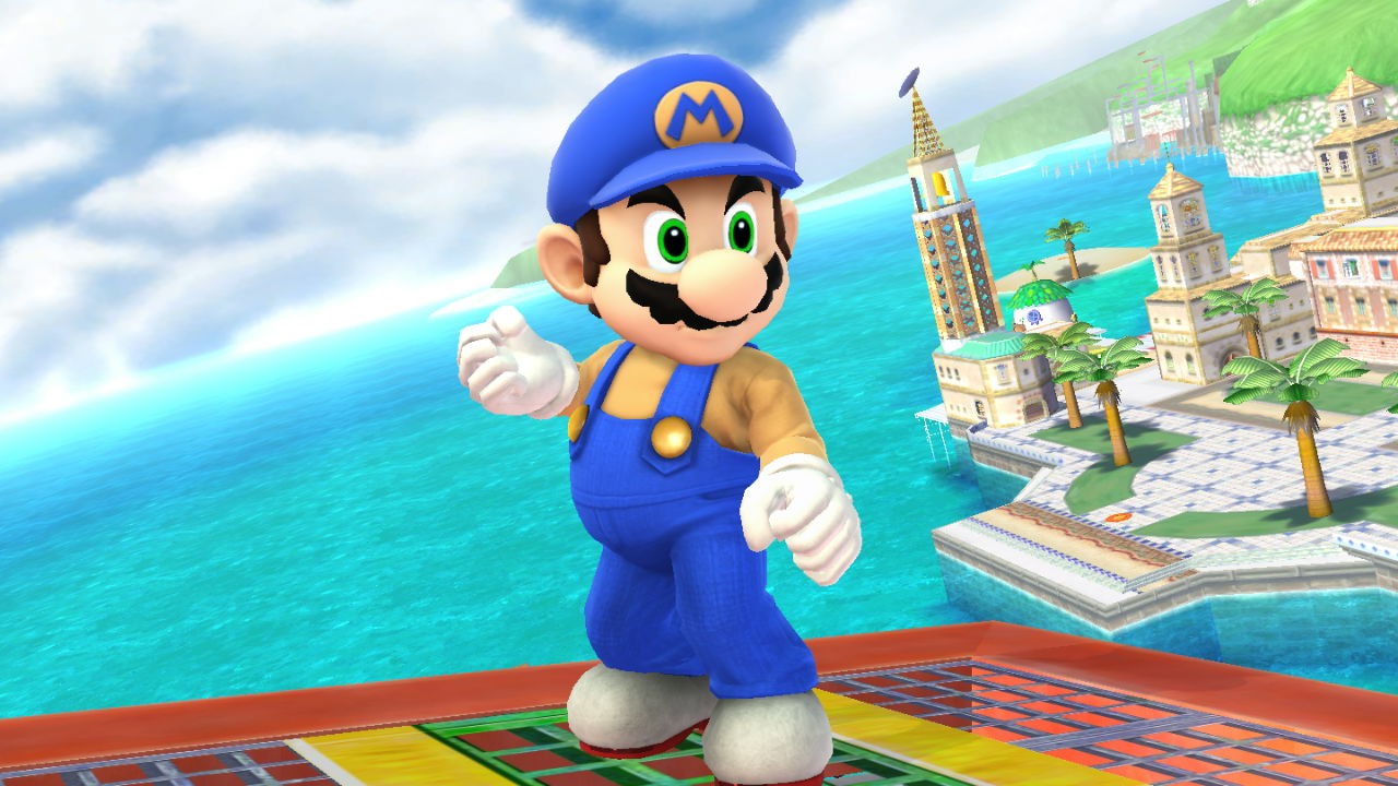 Sonic Based Mario Costume Mod for Super Smash Bros. (Wii U) | SSB4U Mods