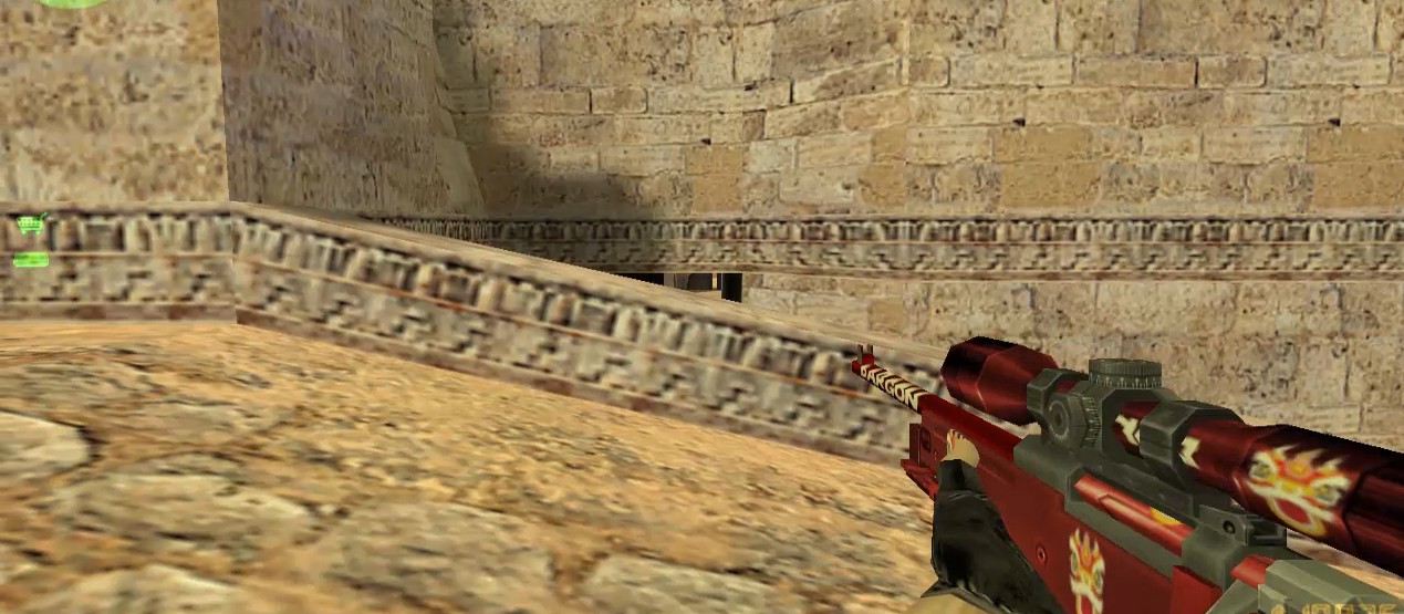 AWP - RED Dargon [Counter-Strike 1.6] [Mods]