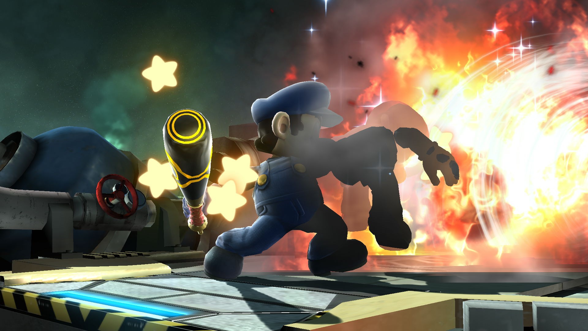 Dark Mario Mod for Super Smash Bros. (Wii U) | SSB4U Mods