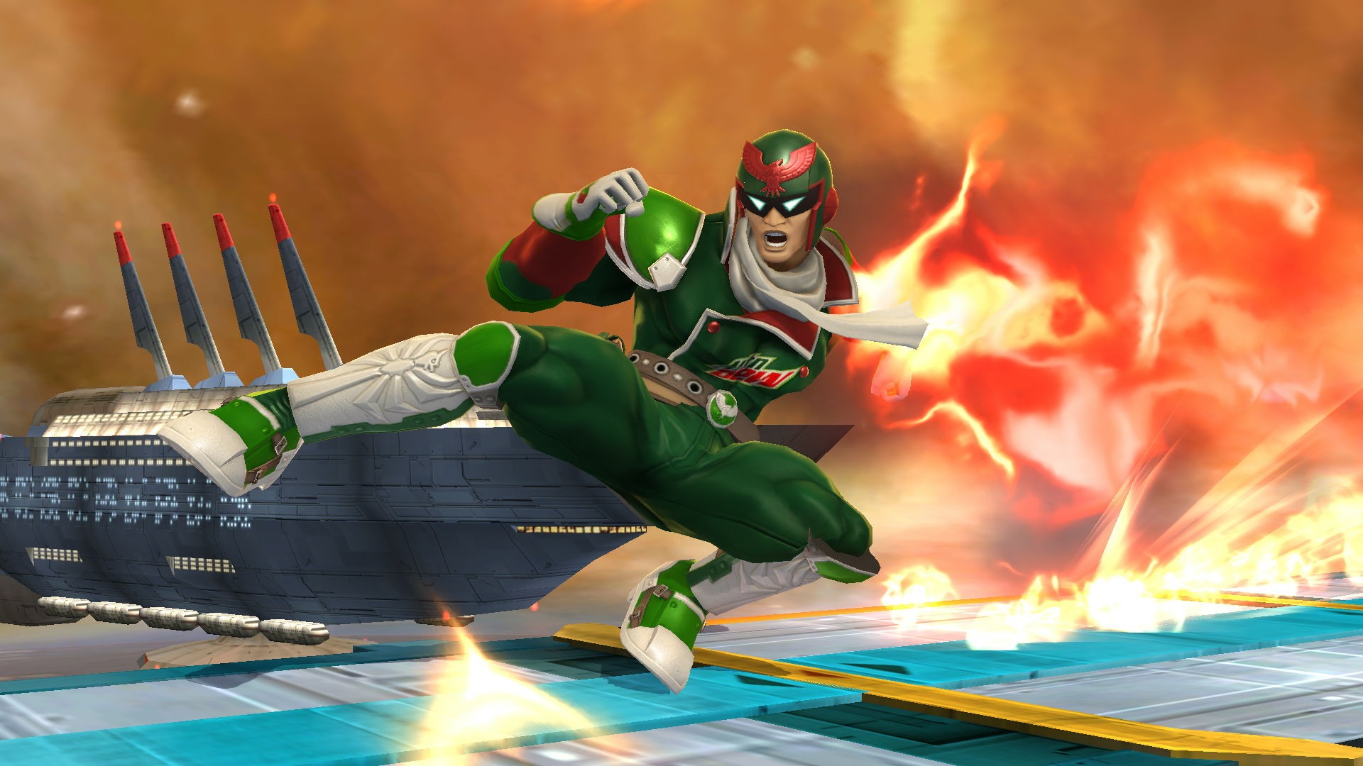 Captain Dew Mod for Super Smash Bros. (Wii U) | SSB4U Mods