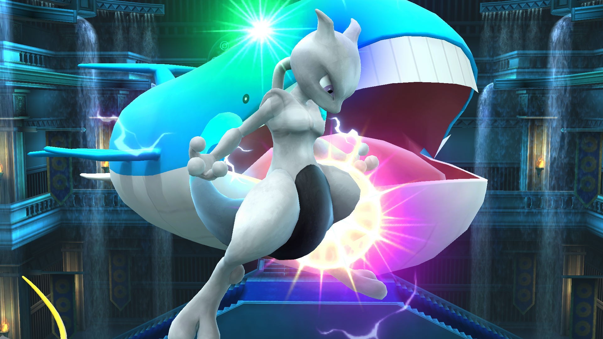 Shadow Mewtwo (Beaty Recolor) Mod for Super Smash Bros. (Wii U) | SSB4U ...