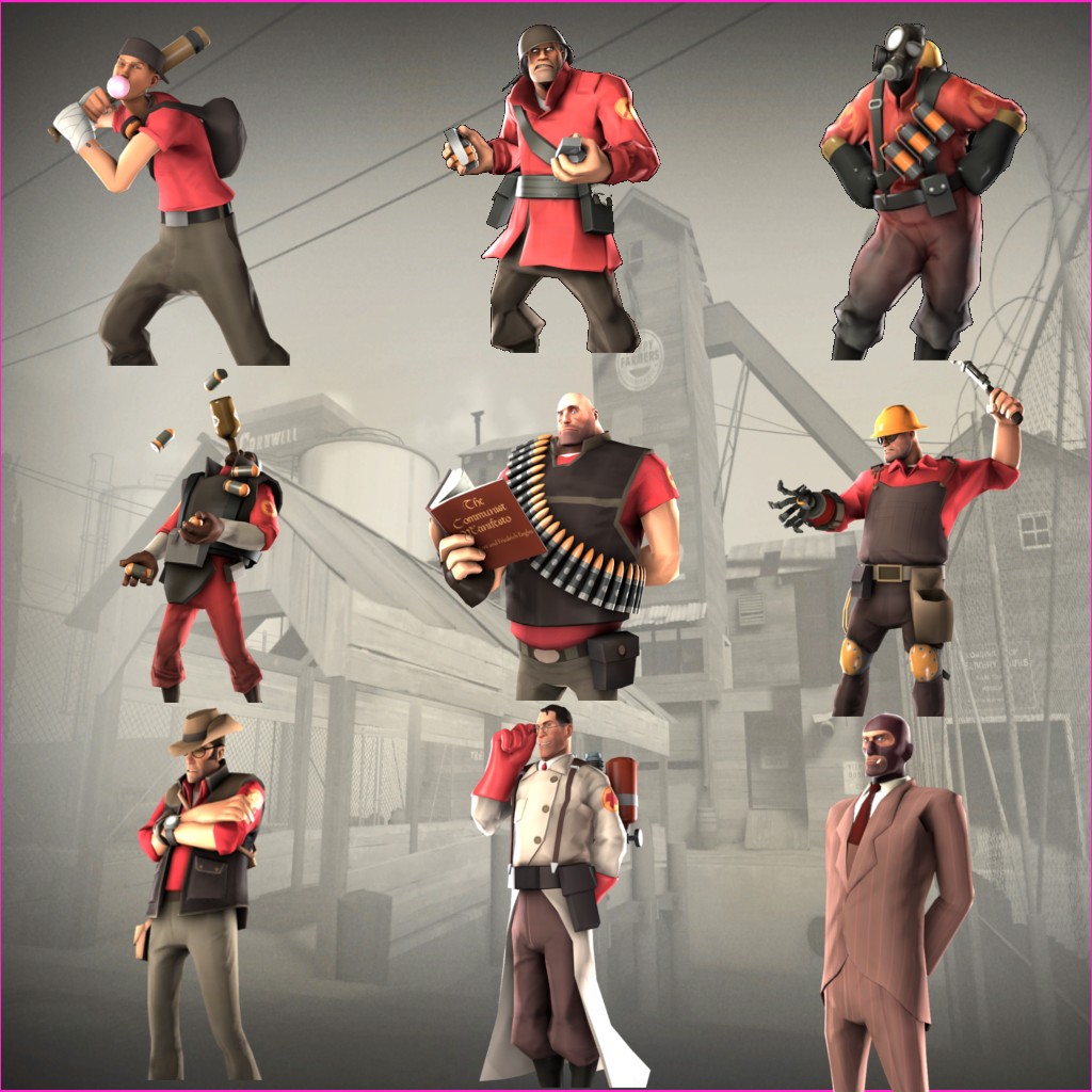 New Menu Characters Mod for Team Fortress 2 | TF2 Mods