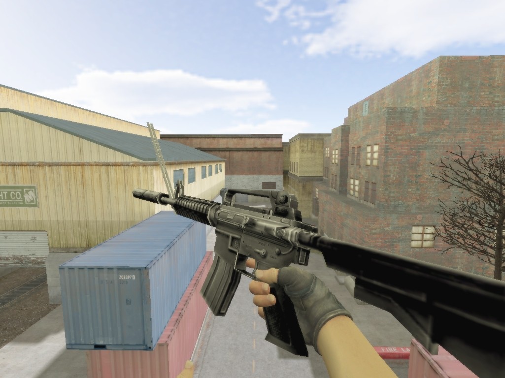 Default M4A1 With CS:GO Animations Mod for Counter-Strike 1.6 | CS1.6 Mods