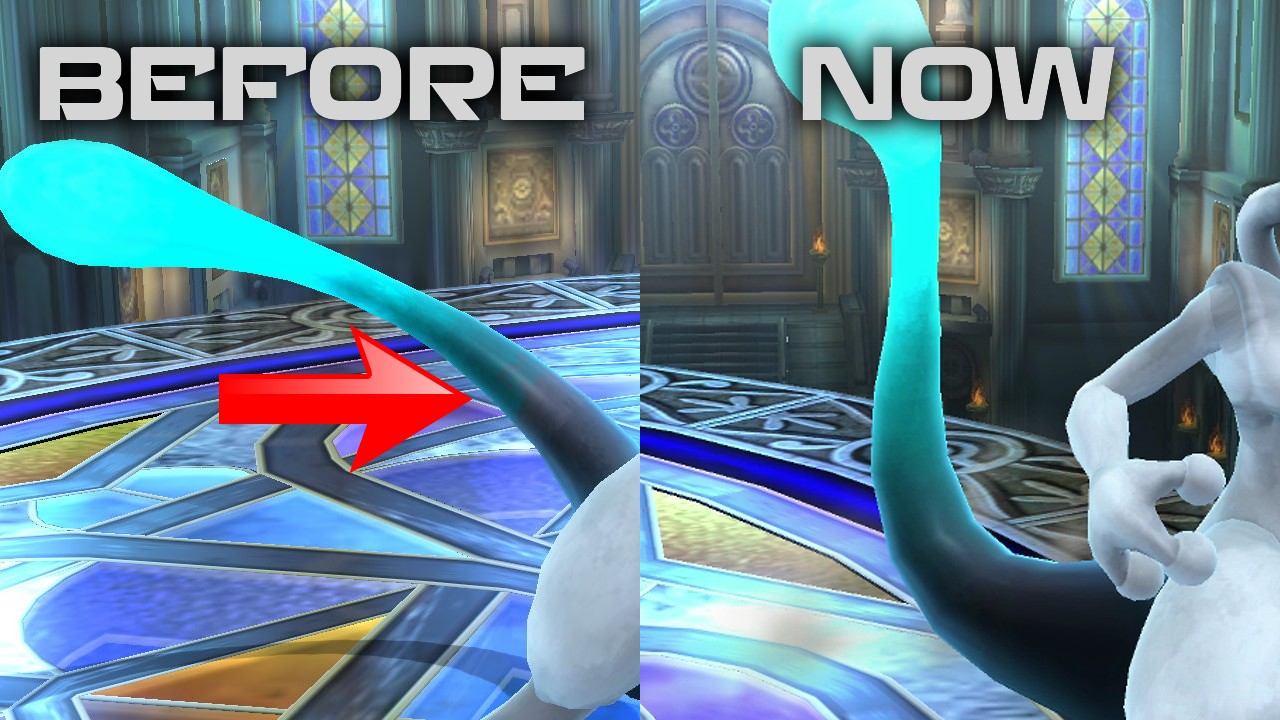 Shadow Mewtwo (Beaty Recolor) Mod for Super Smash Bros. (Wii U) | SSB4U ...