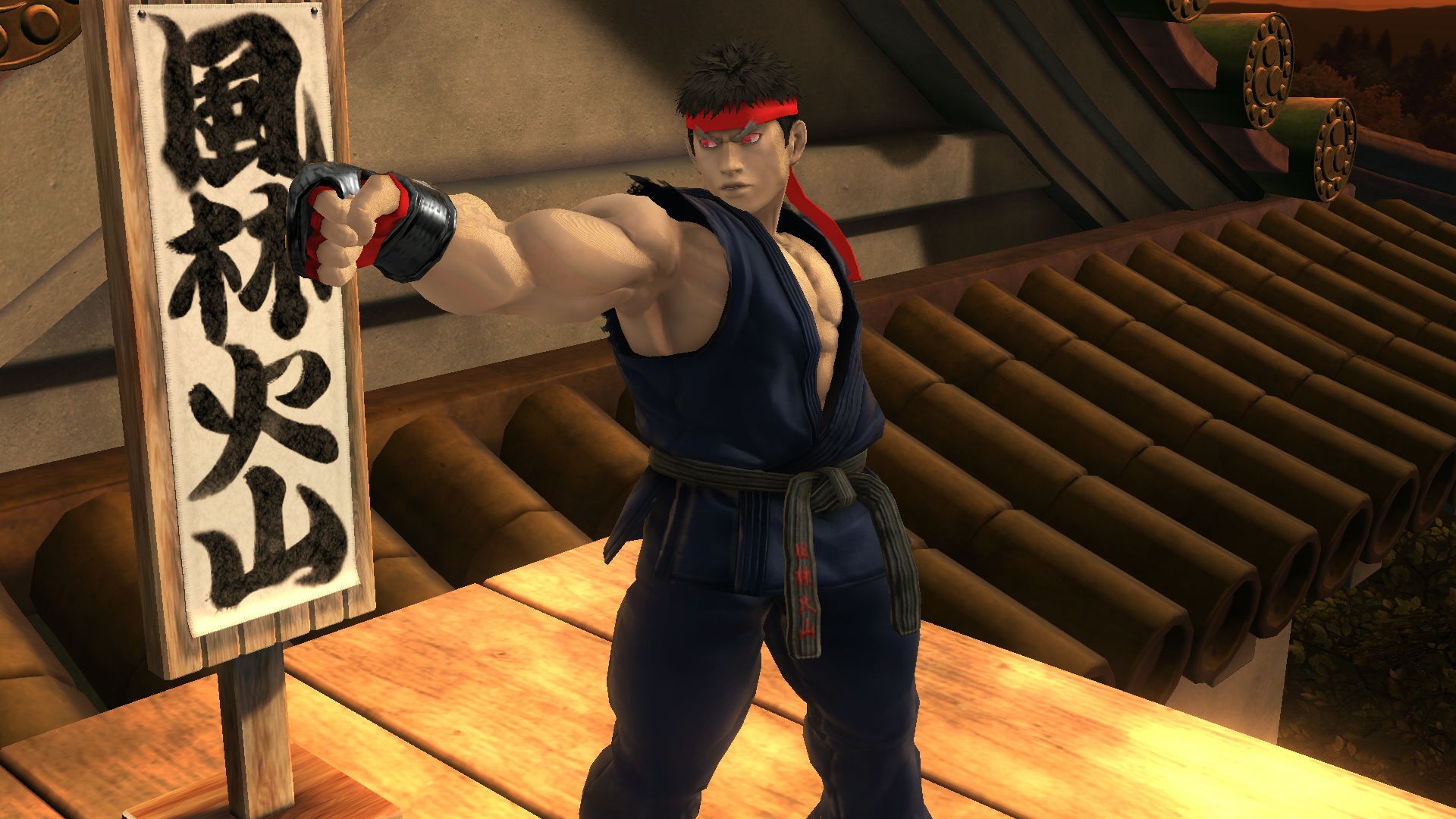 Evil Ryu (Red Eyes) [Super Smash Bros. (Wii U)] [Mods]
