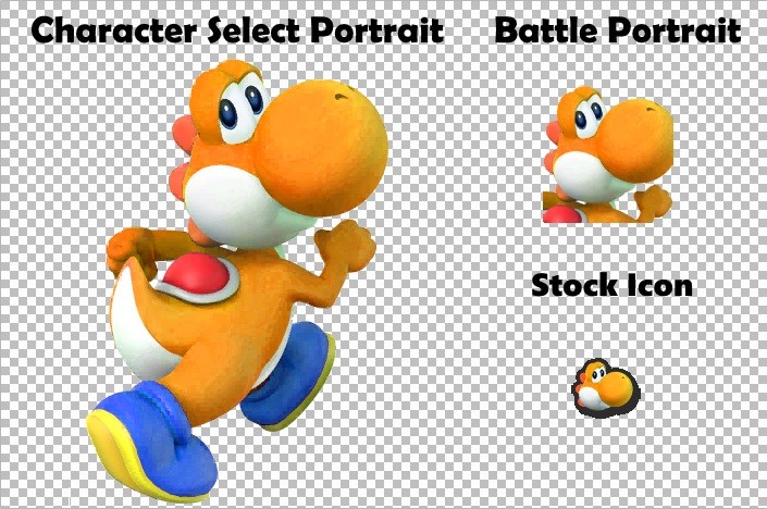 Orange Yoshi Mod for Super Smash Bros. (Wii U) | SSB4U Mods