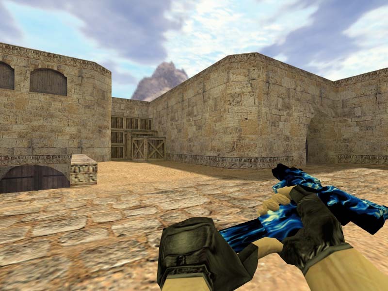 USP blue fire Mod for Counter-Strike 1.6 | CS1.6 Mods