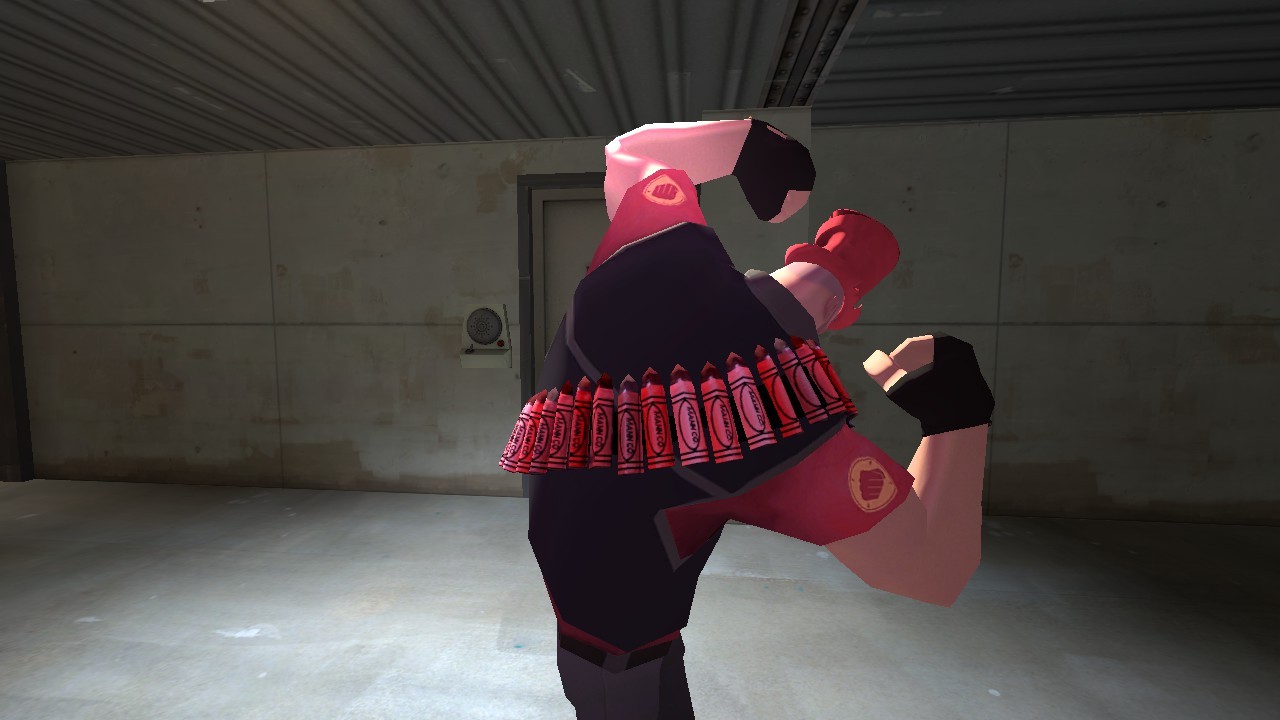 Crayon Heavy Belt Mod for Team Fortress 2 | TF2 Mods
