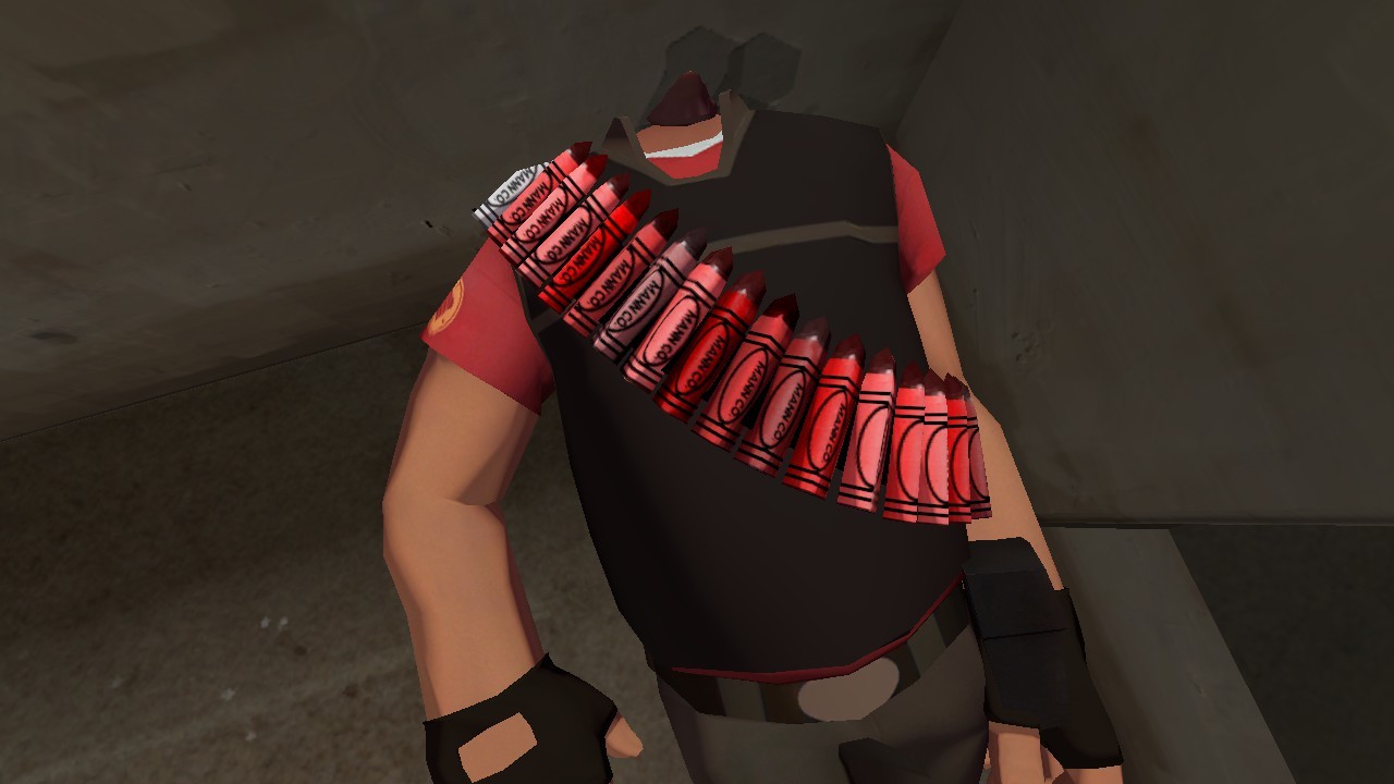 Crayon Heavy Belt Mod for Team Fortress 2 | TF2 Mods
