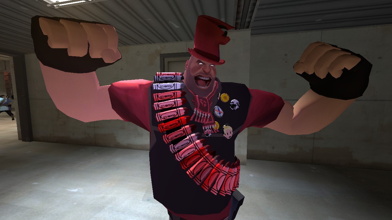 Crayon Heavy Belt Mod for Team Fortress 2 | TF2 Mods