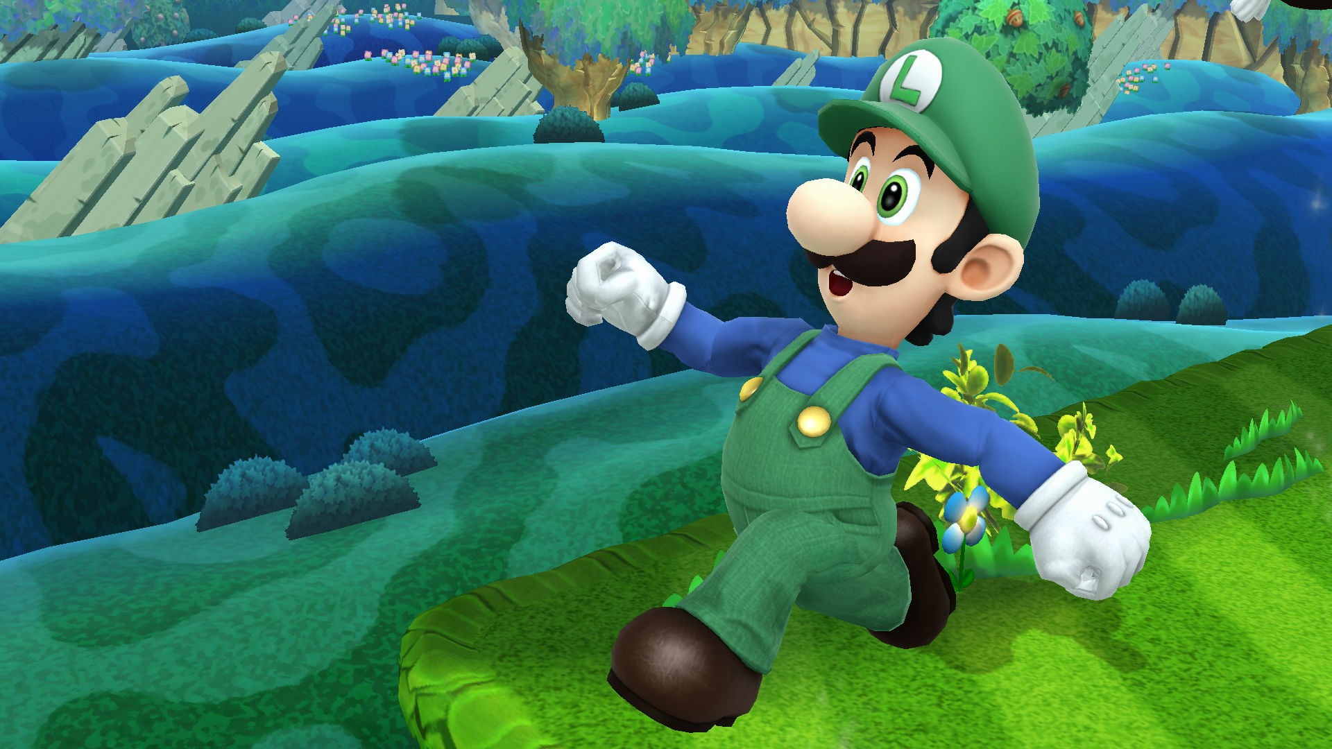 Super Mario Bros. Super Show: Luigi [Super Smash Bros. (Wii U)] [Mods]
