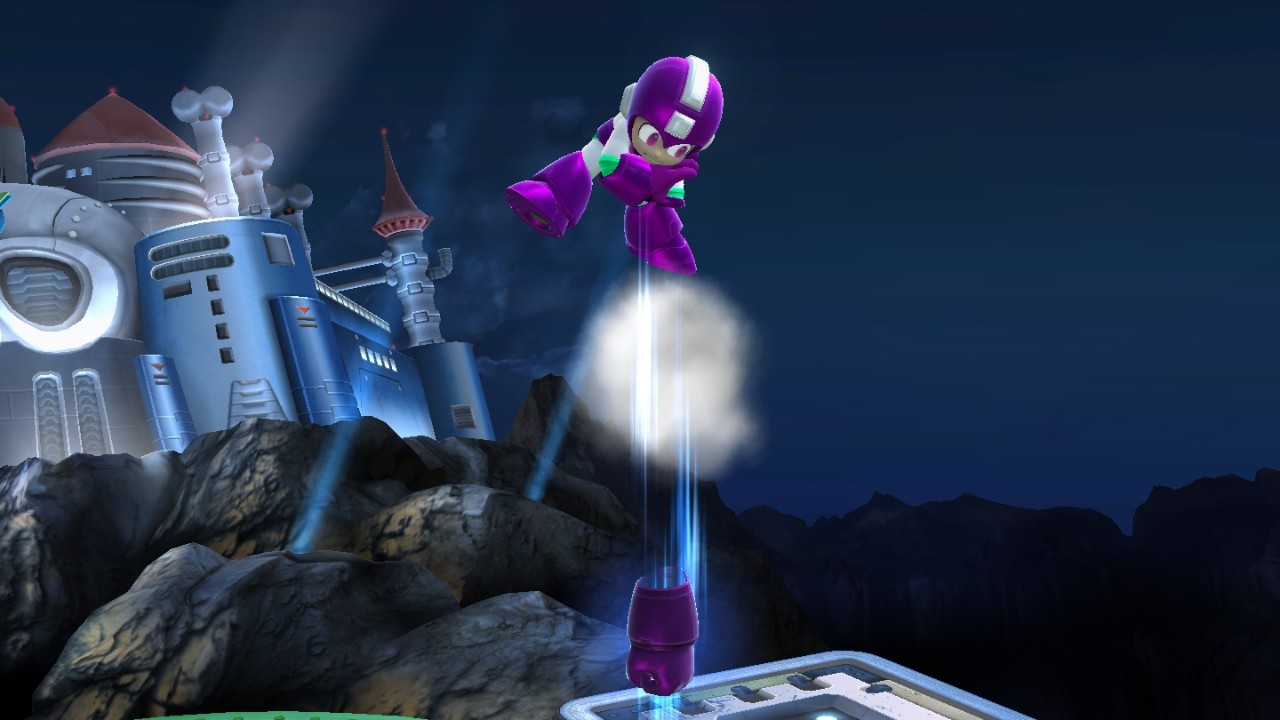 Purple Mega Man (CSP Included!) [Super Smash Bros. (Wii U)] [Mods]