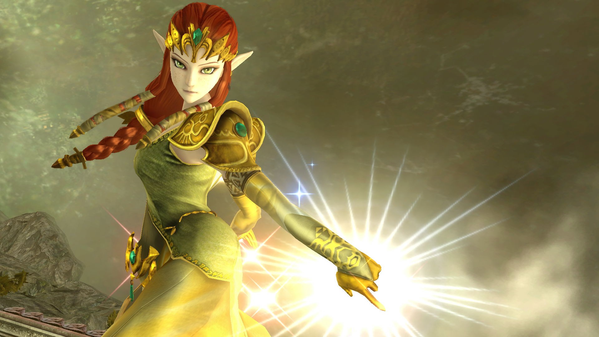 Golden Mage Zelda v1.4 Mod for Super Smash Bros. (Wii U) | SSB4U Mods