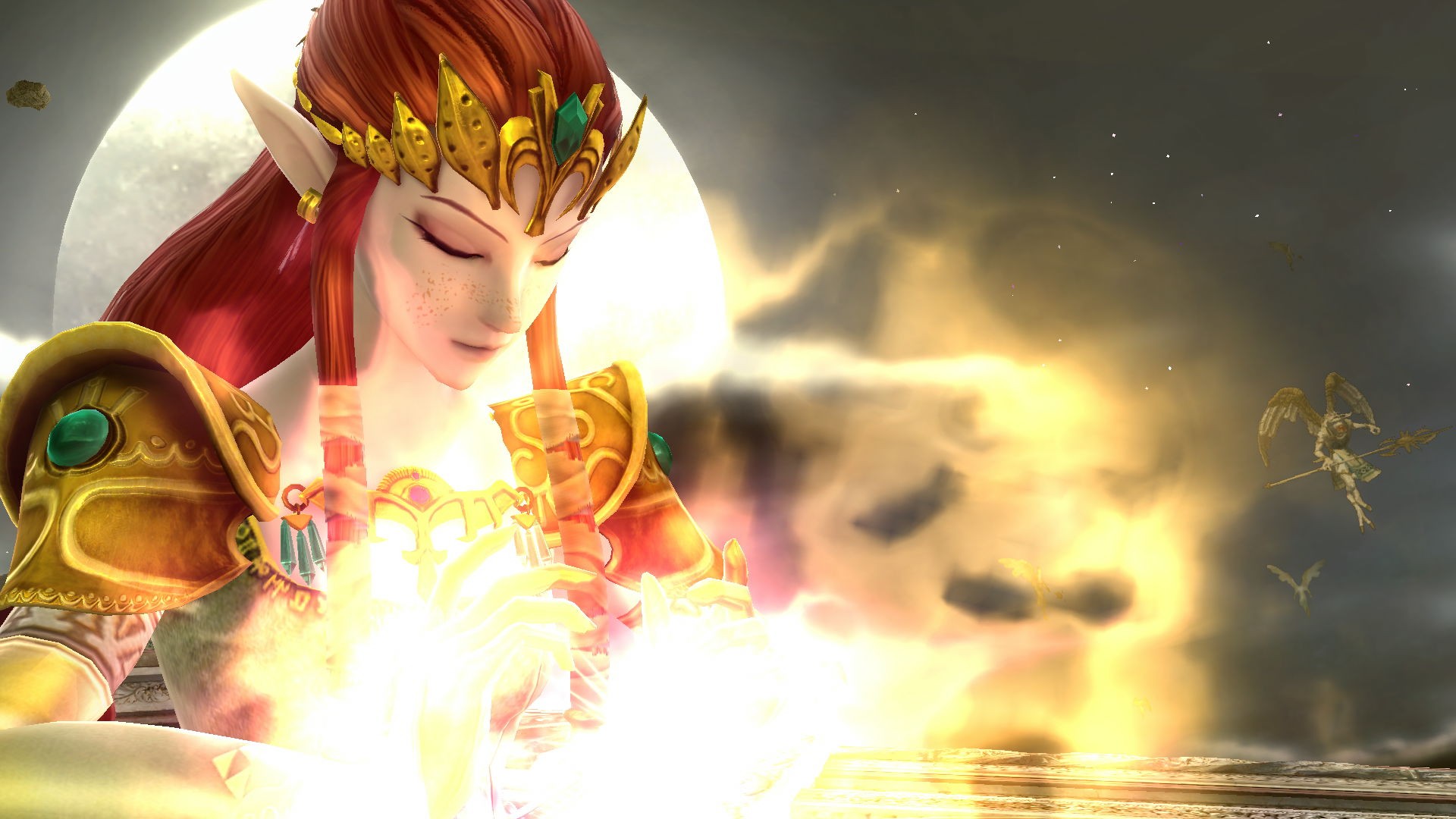 Golden Mage Zelda v1.4 Mod for Super Smash Bros. (Wii U) | SSB4U Mods
