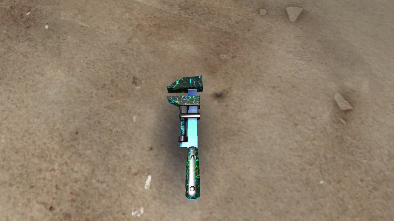 Blue Energy Wrench Mod for Team Fortress 2 | TF2 Mods